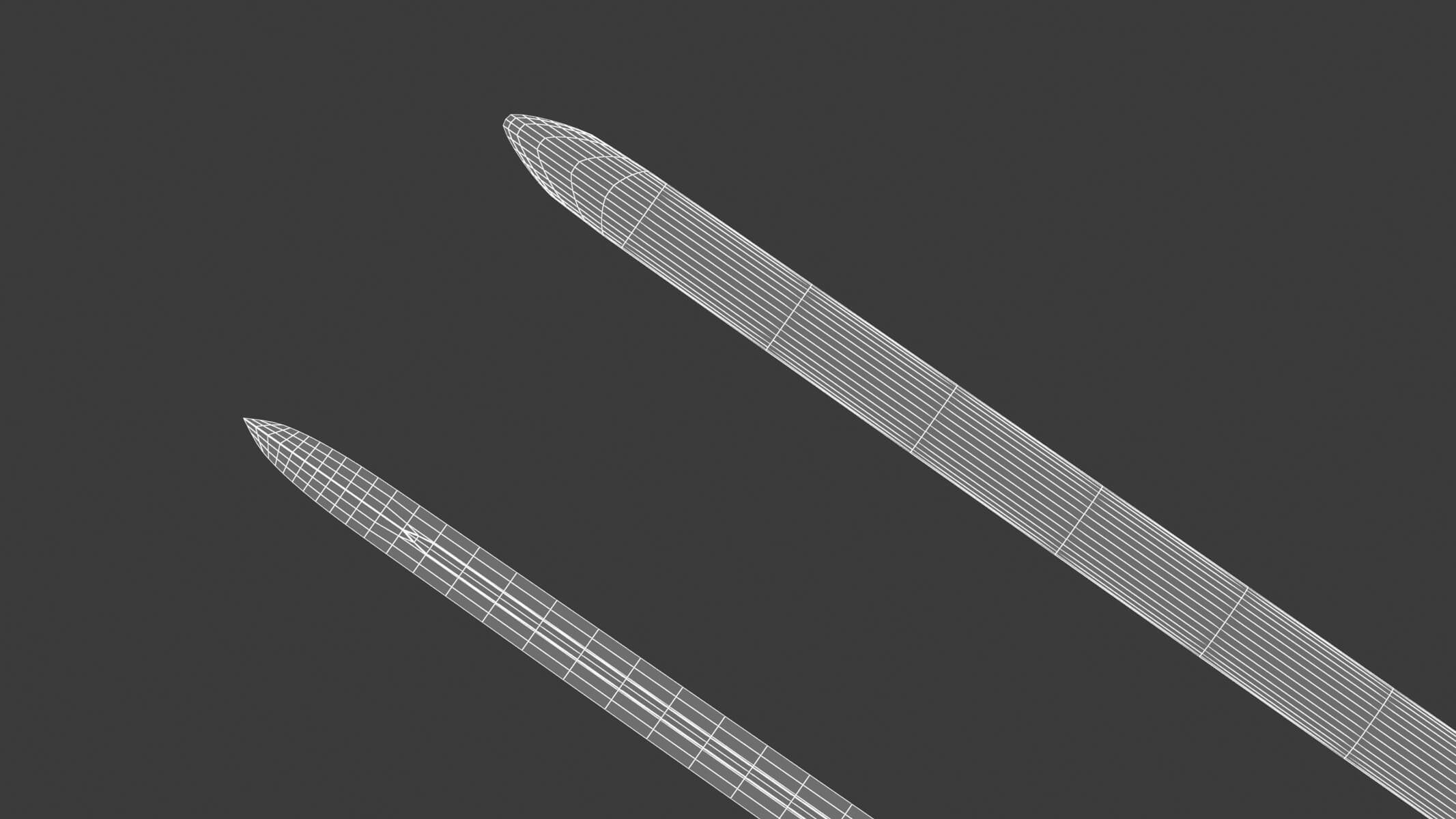 Ninjato Sword - 3D Model by frezzy