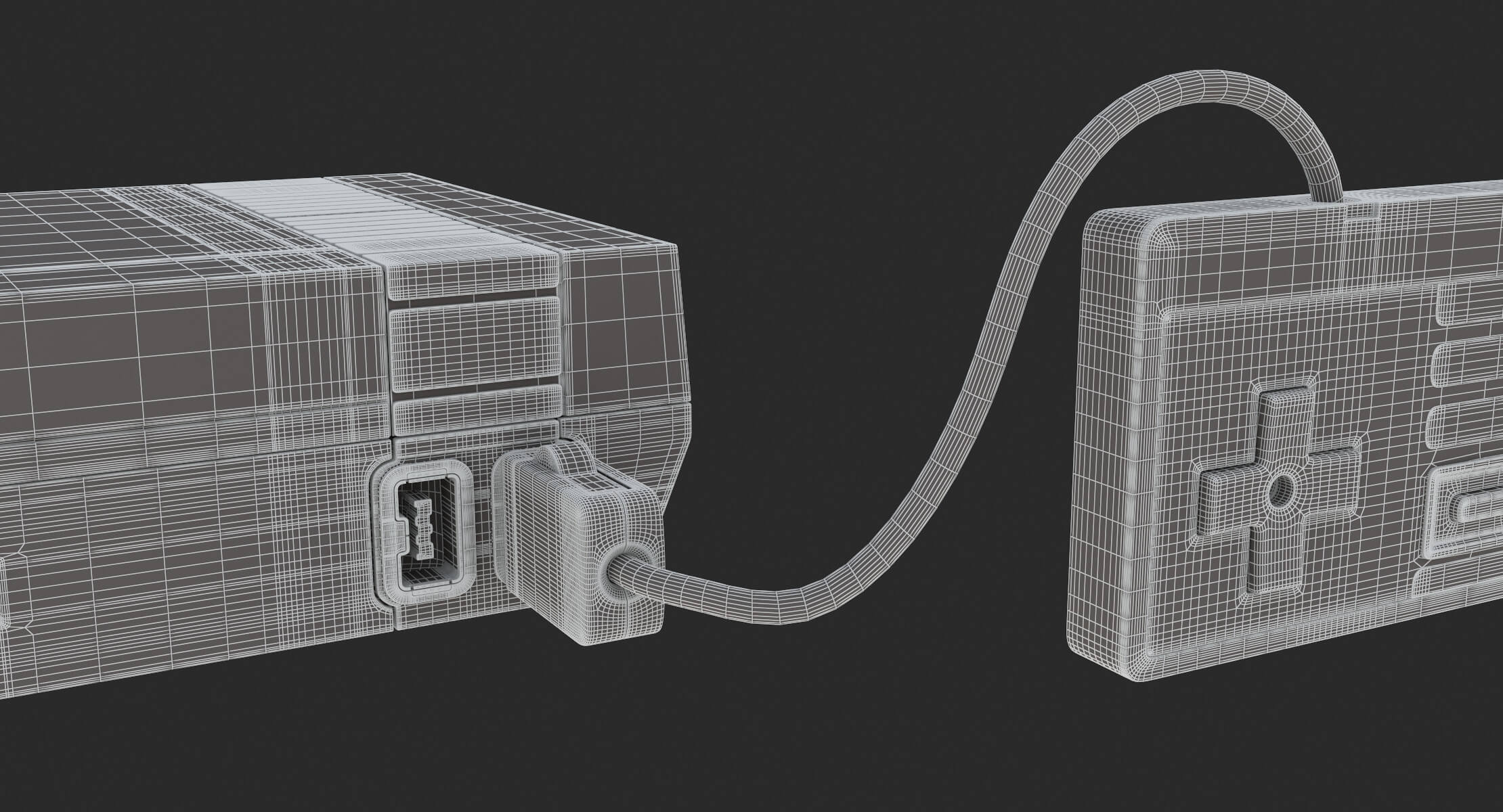 Nintendo Entertainment System - 3D Model by frezzy