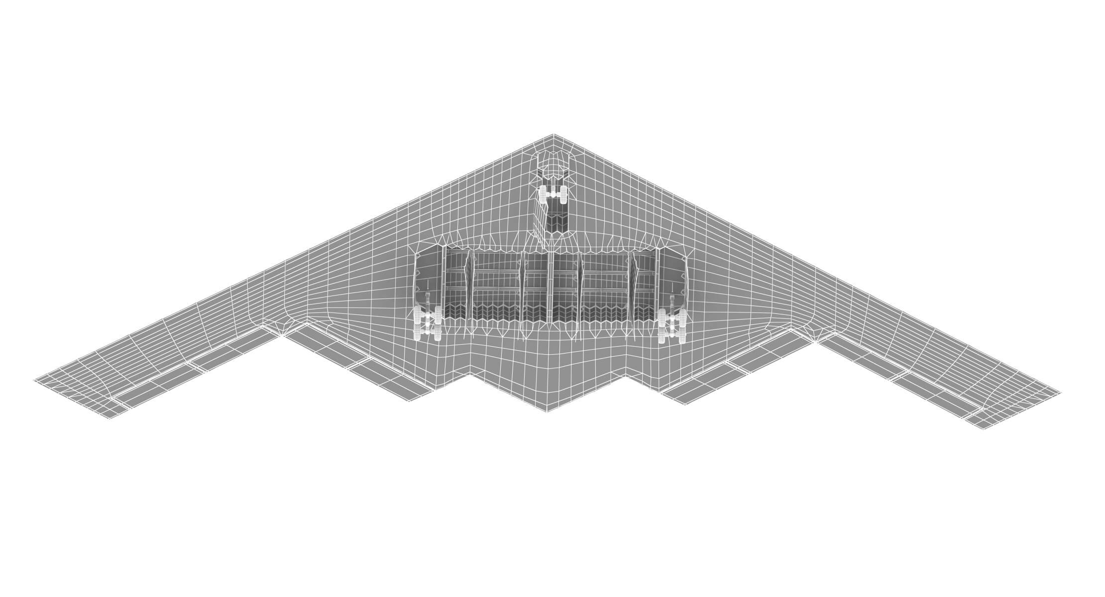 Northrop Grumman B-2 Spirit 3D Model by frezzy