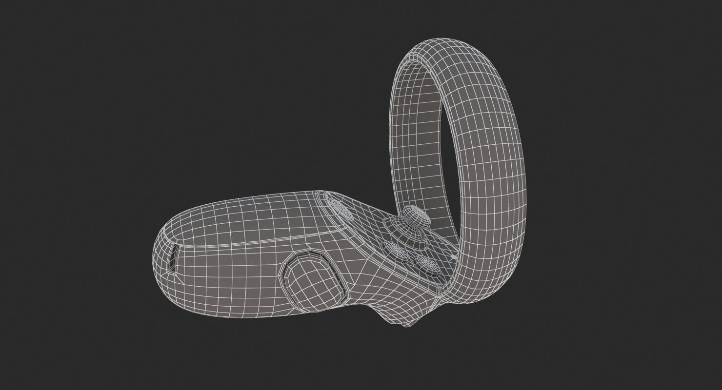 Oculus Quest Controllers - 3D Model by frezzy