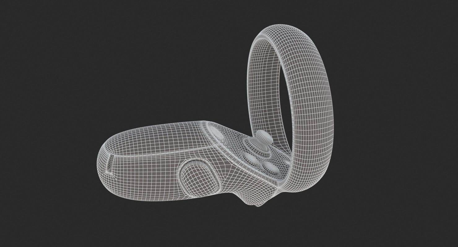 Oculus Quest Controllers - 3D Model by frezzy
