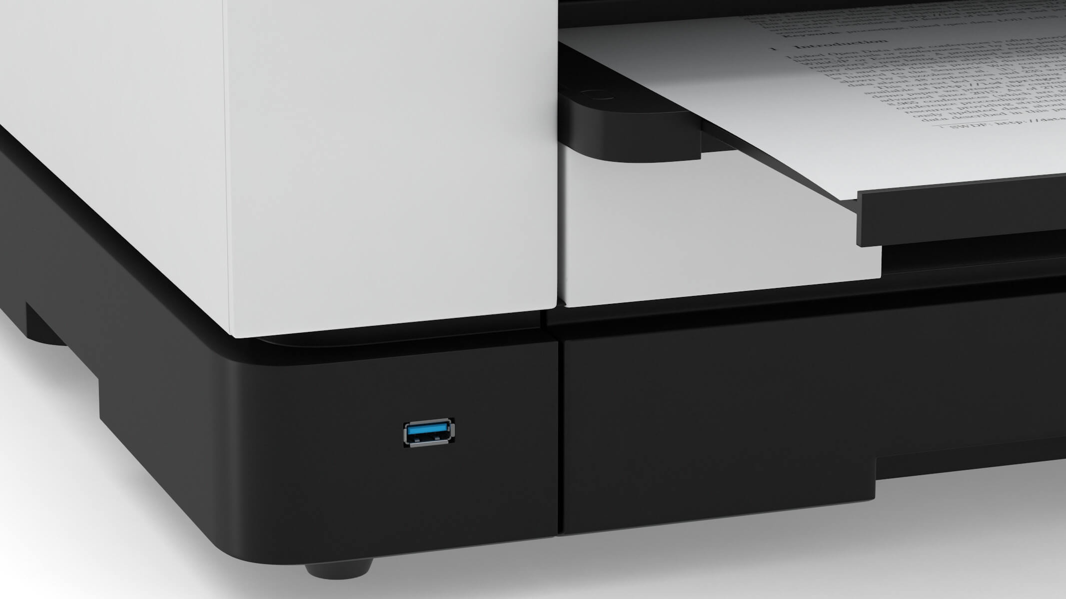 Office Printer - 3D Model by frezzy