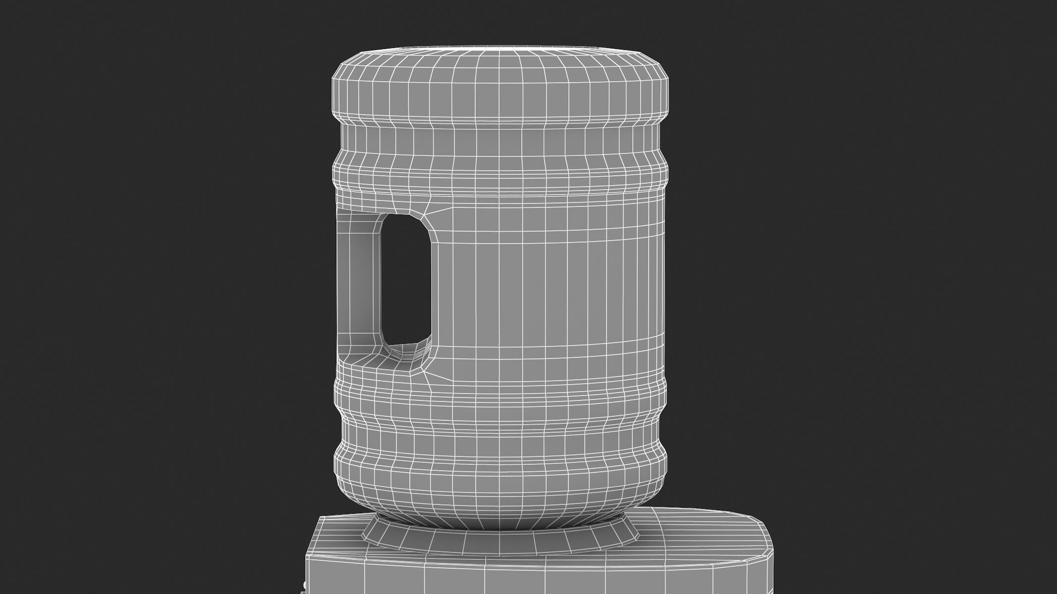 Office Water Dispenser - 3D Model by frezzy