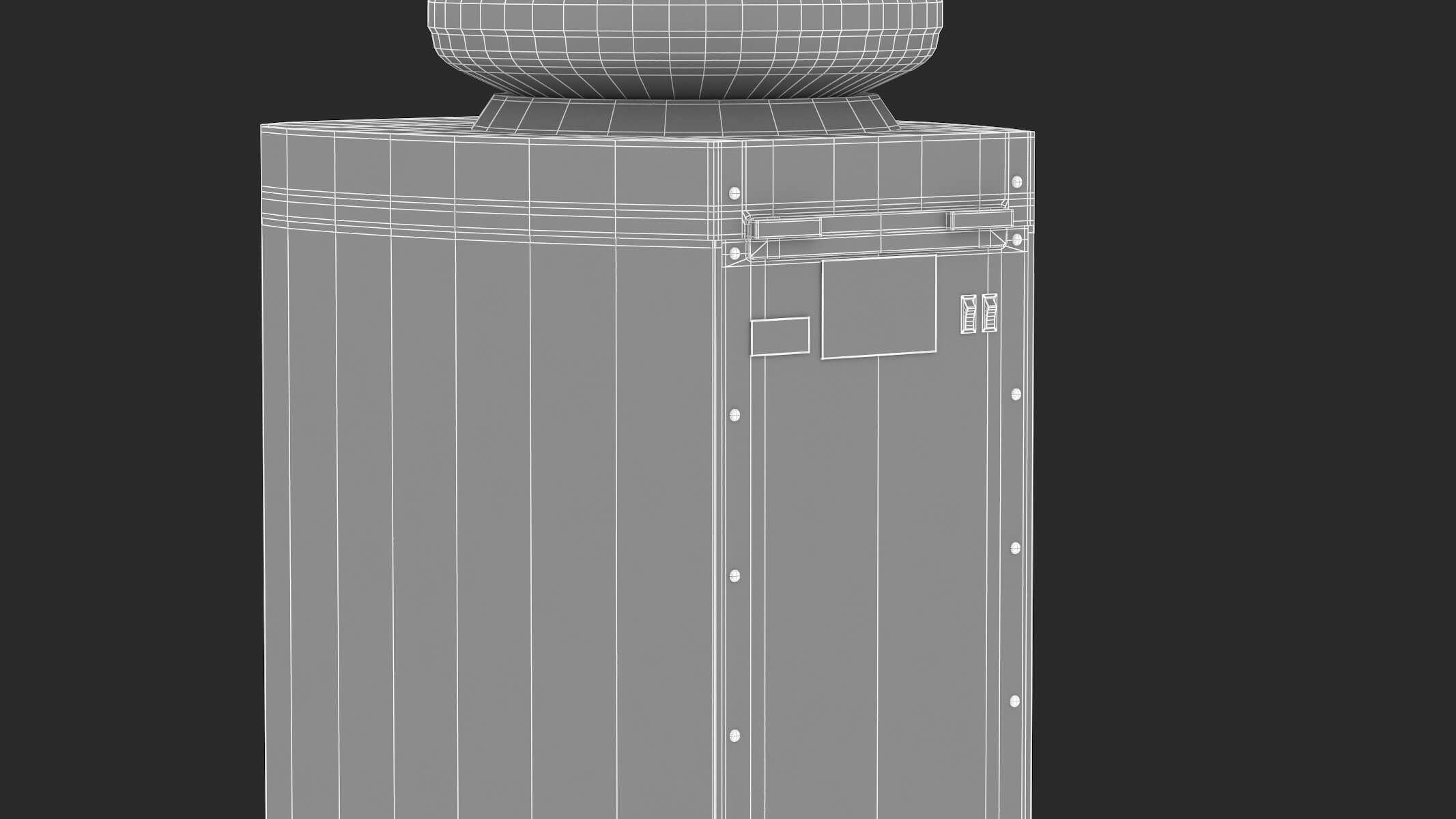Office Water Dispenser - 3D Model by frezzy