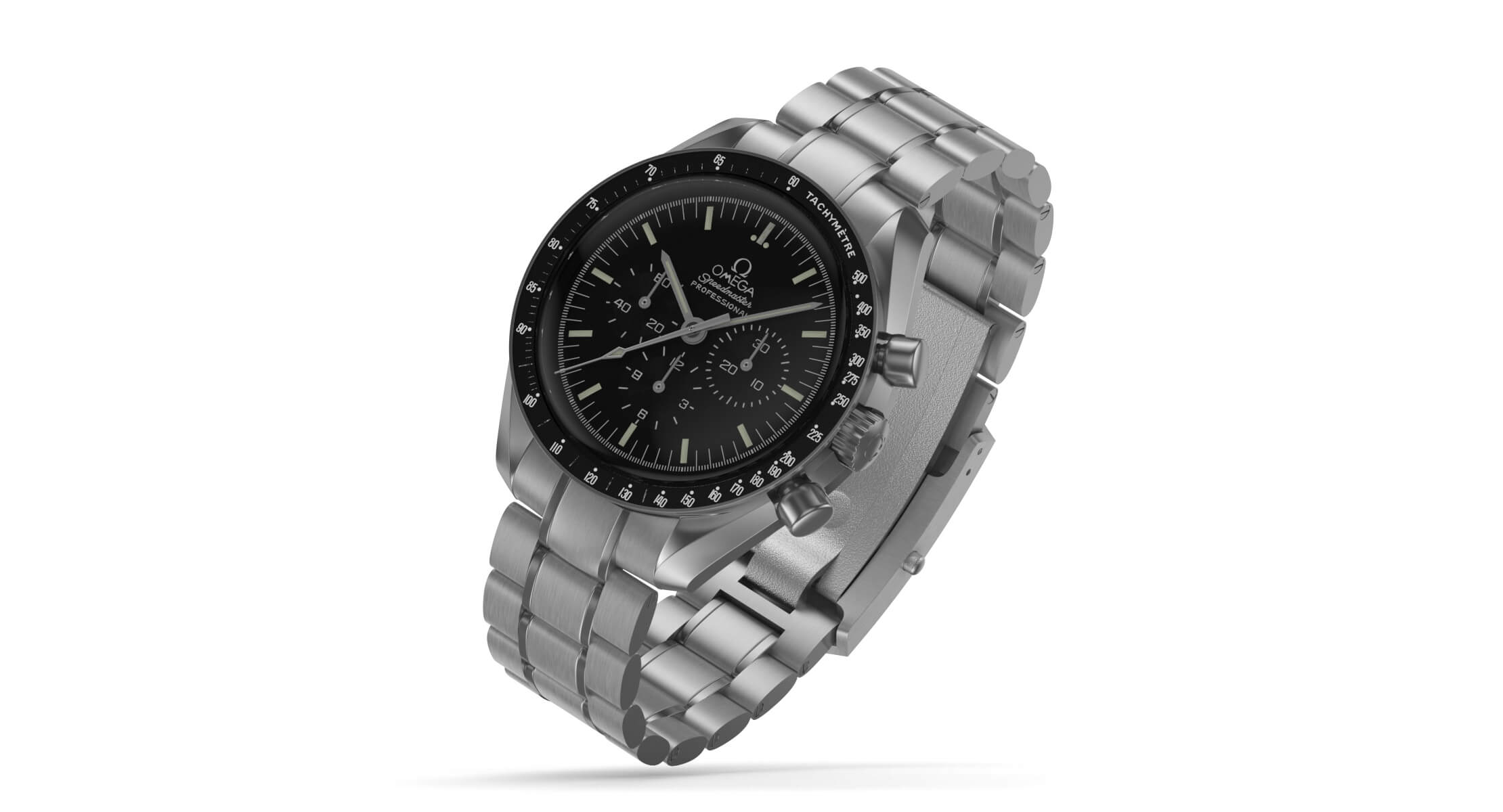 Omega Speedmaster Professional Moonwatch - 3D Model by frezzy