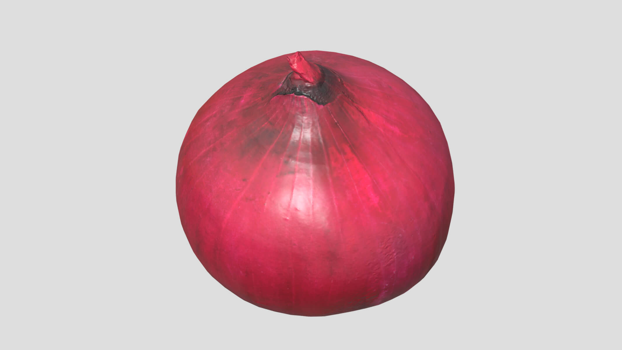 Onion Low Poly - 3D Model by frezzy