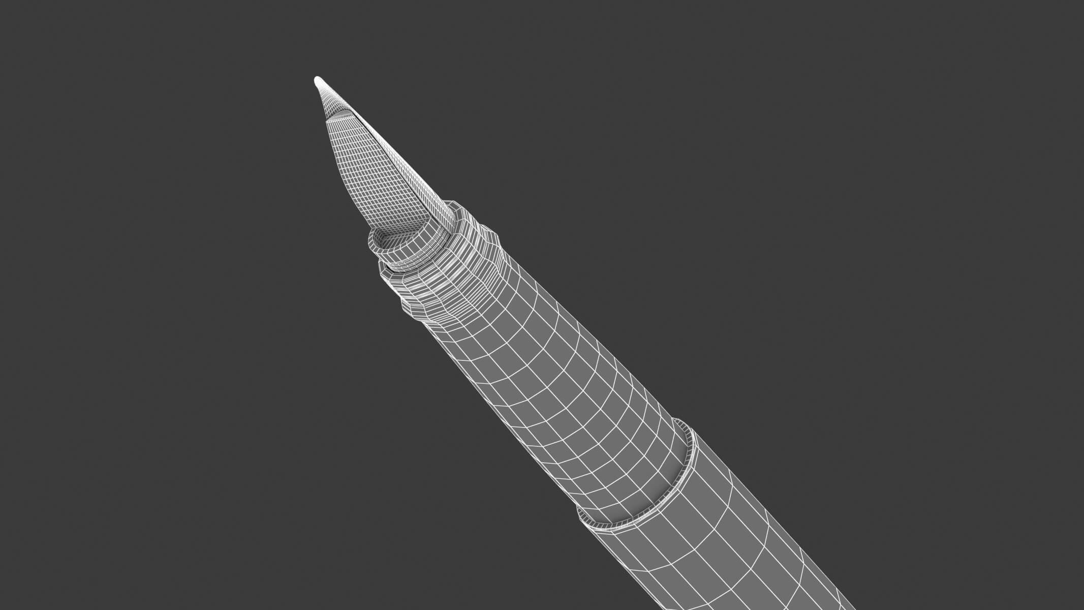 Originals Fountain Pen - 3D Model by frezzy