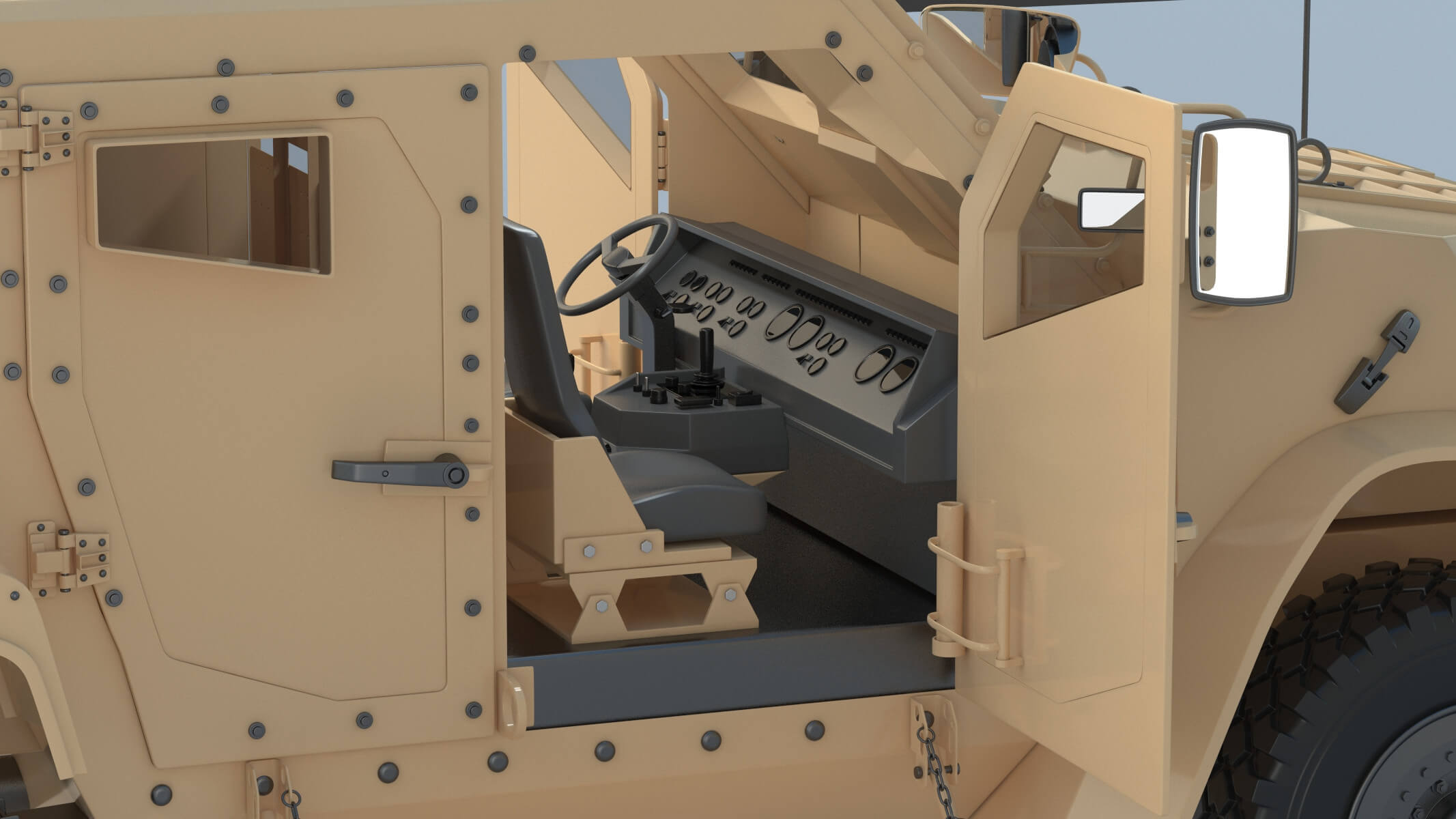 Oshkosh L-ATV 3D Model by frezzy