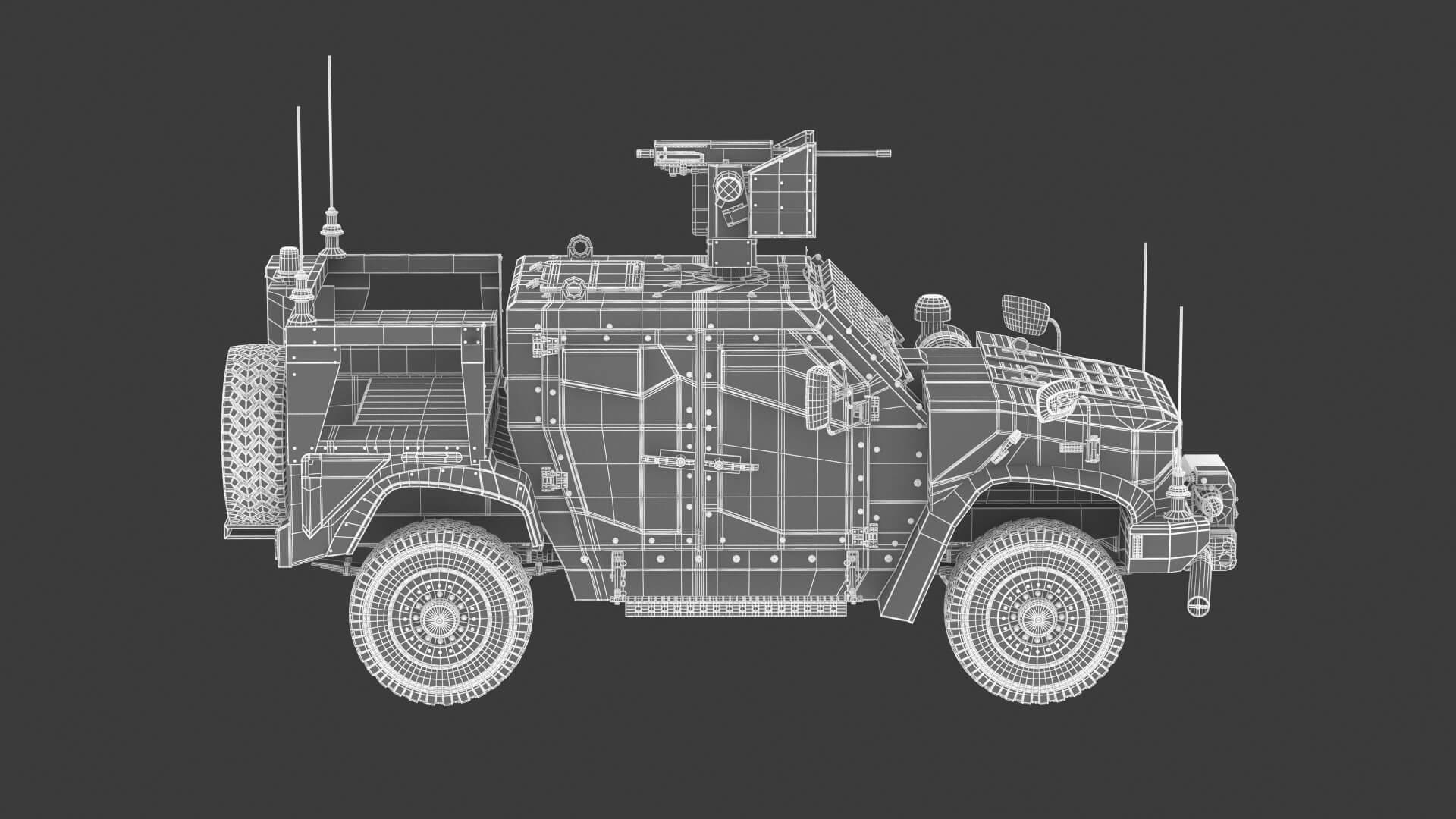 Oshkosh L-ATV 3D Model by frezzy