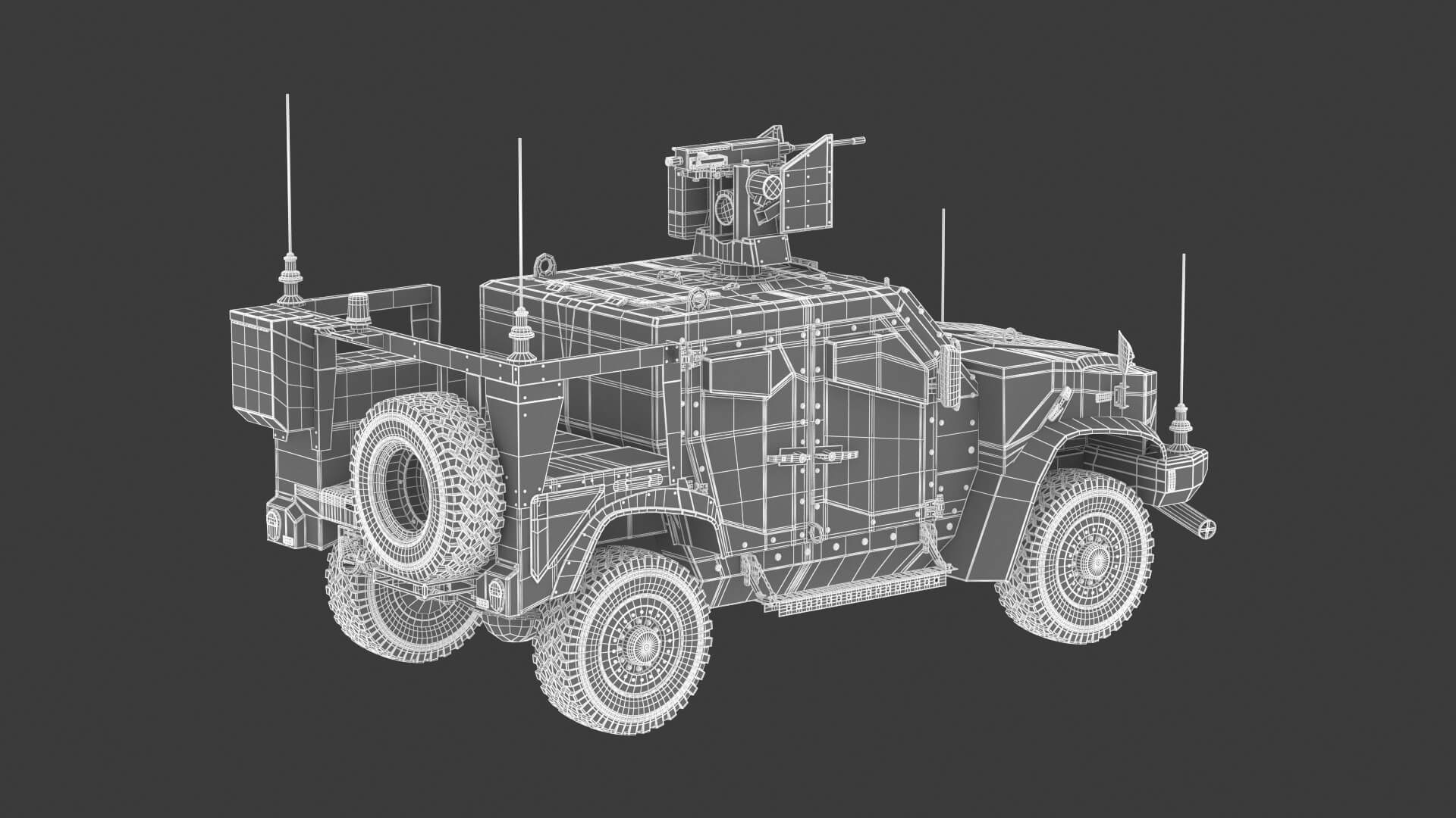Oshkosh L-ATV 3D Model by frezzy
