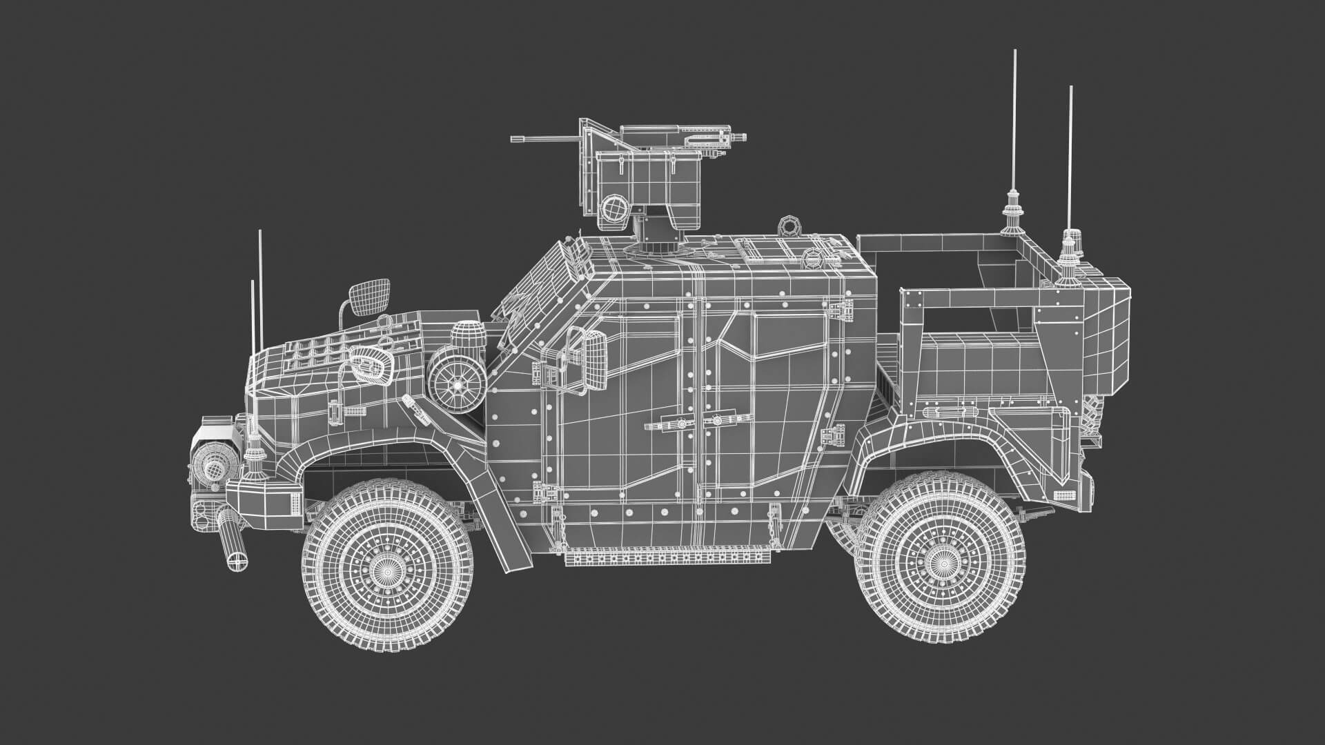 Oshkosh L-ATV 3D Model by frezzy