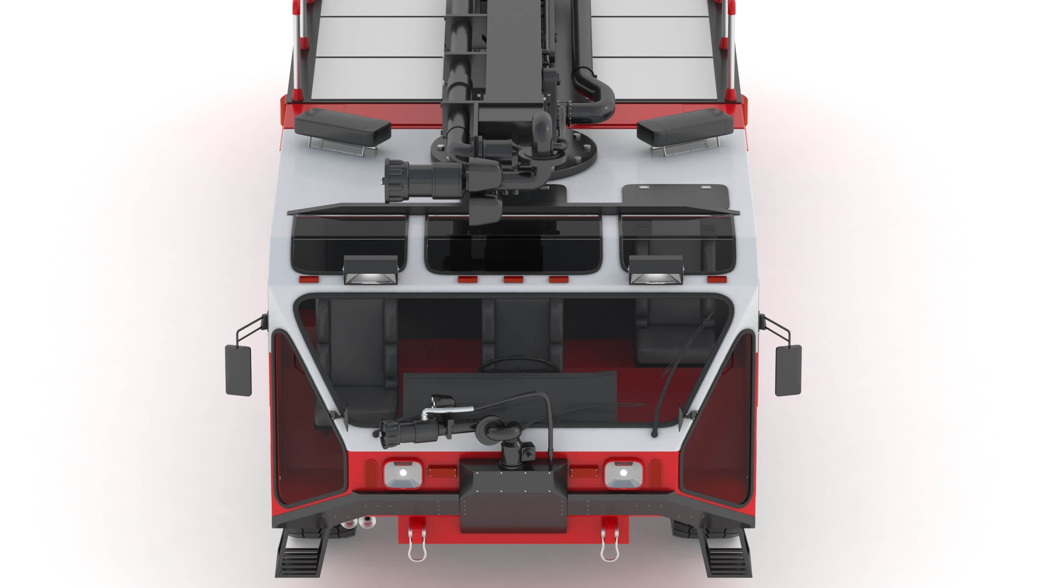 Oshkosh Striker 4500 ARFF Airport Engine - 3D Model by frezzy