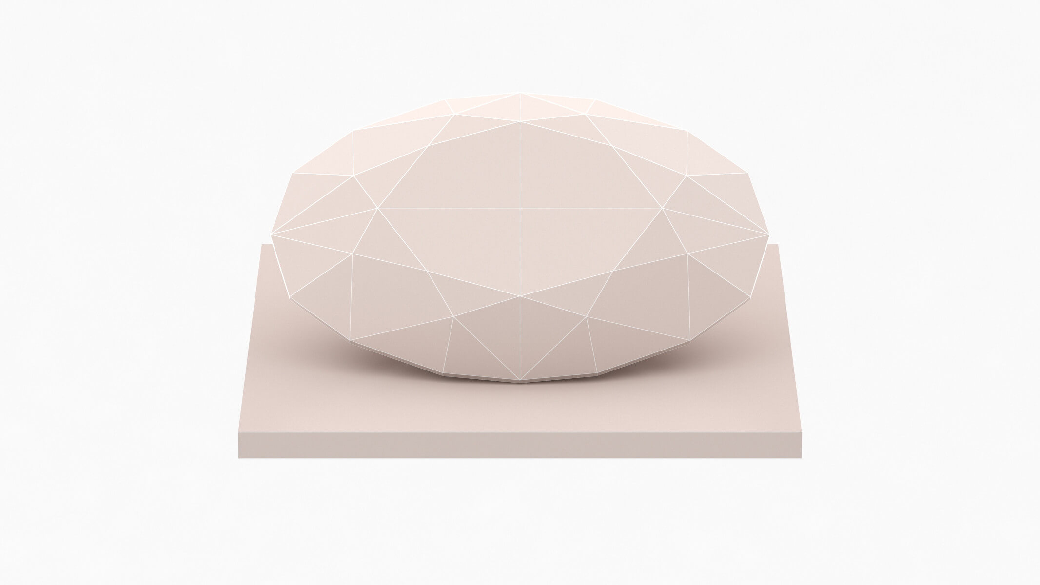 Oval Cut Diamond - 3D Model by frezzy