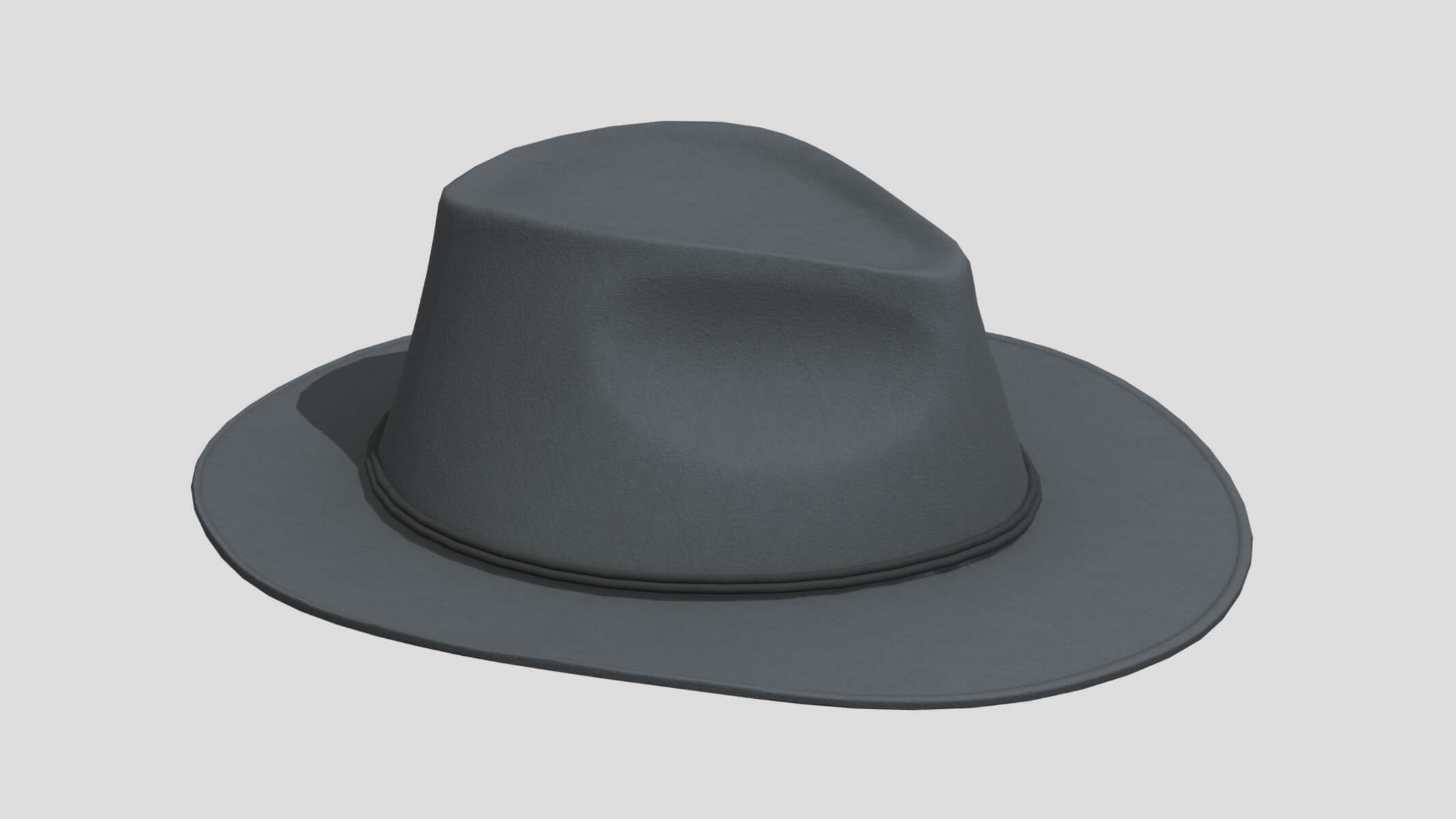 Palama Hat Low Poly - 3D Model by frezzy