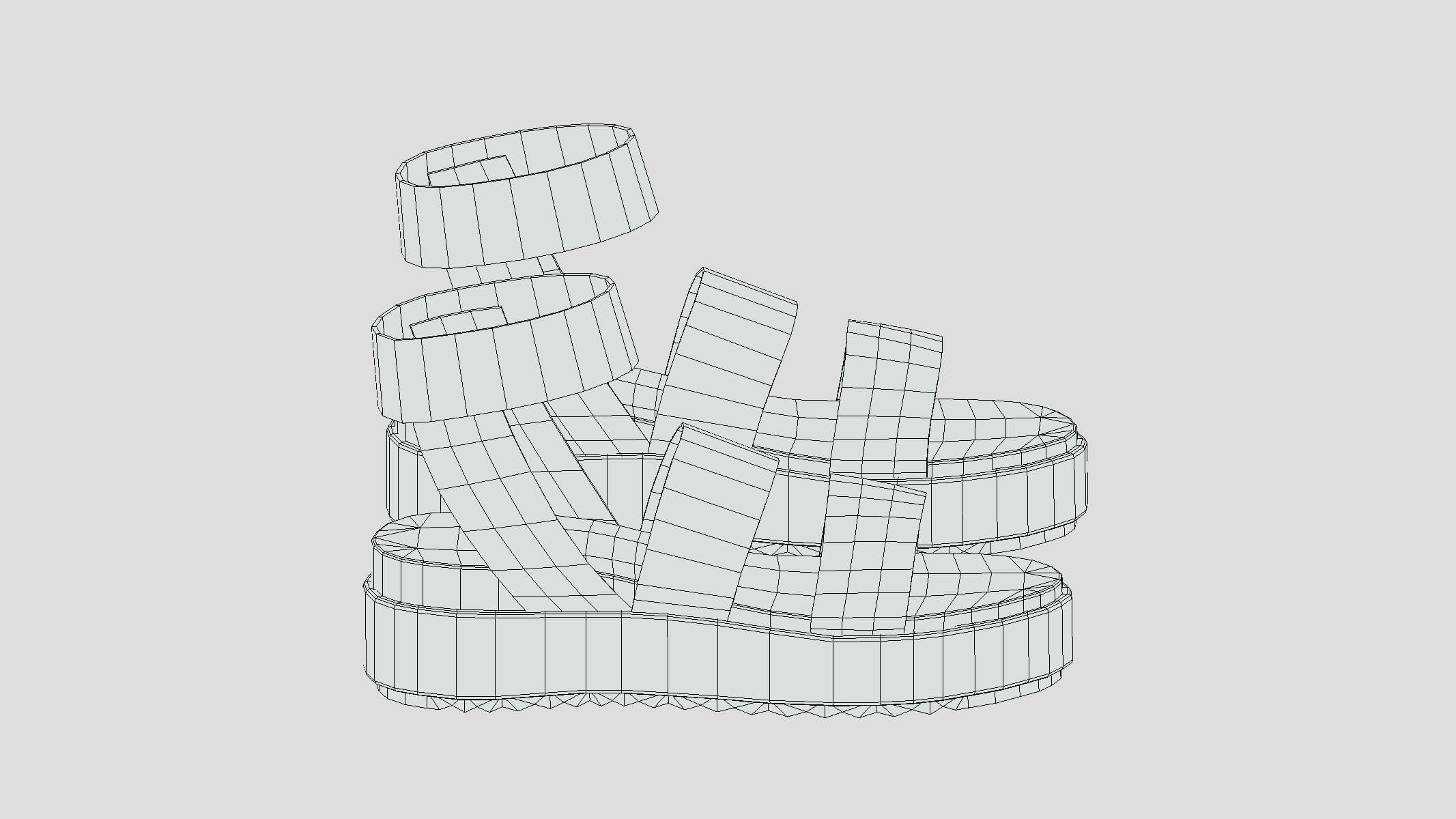 Palatform Low Poly - 3D Model by frezzy