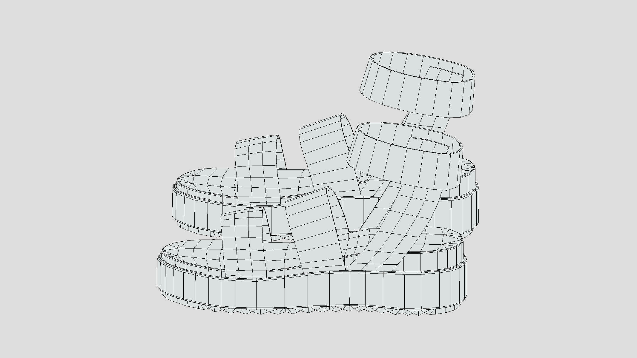 Palatform Low Poly - 3D Model by frezzy