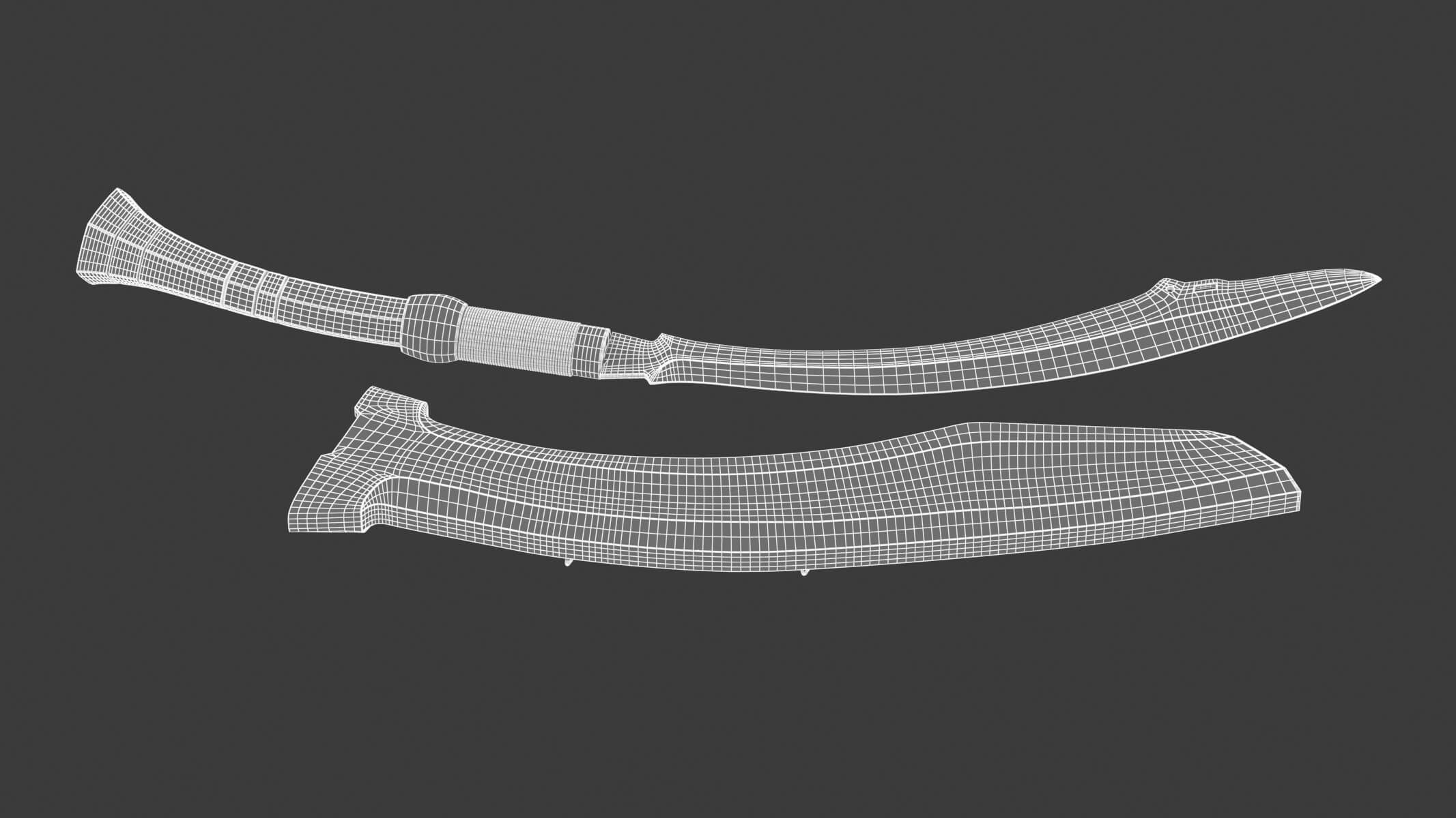 Panabas Sword - 3D Model by frezzy