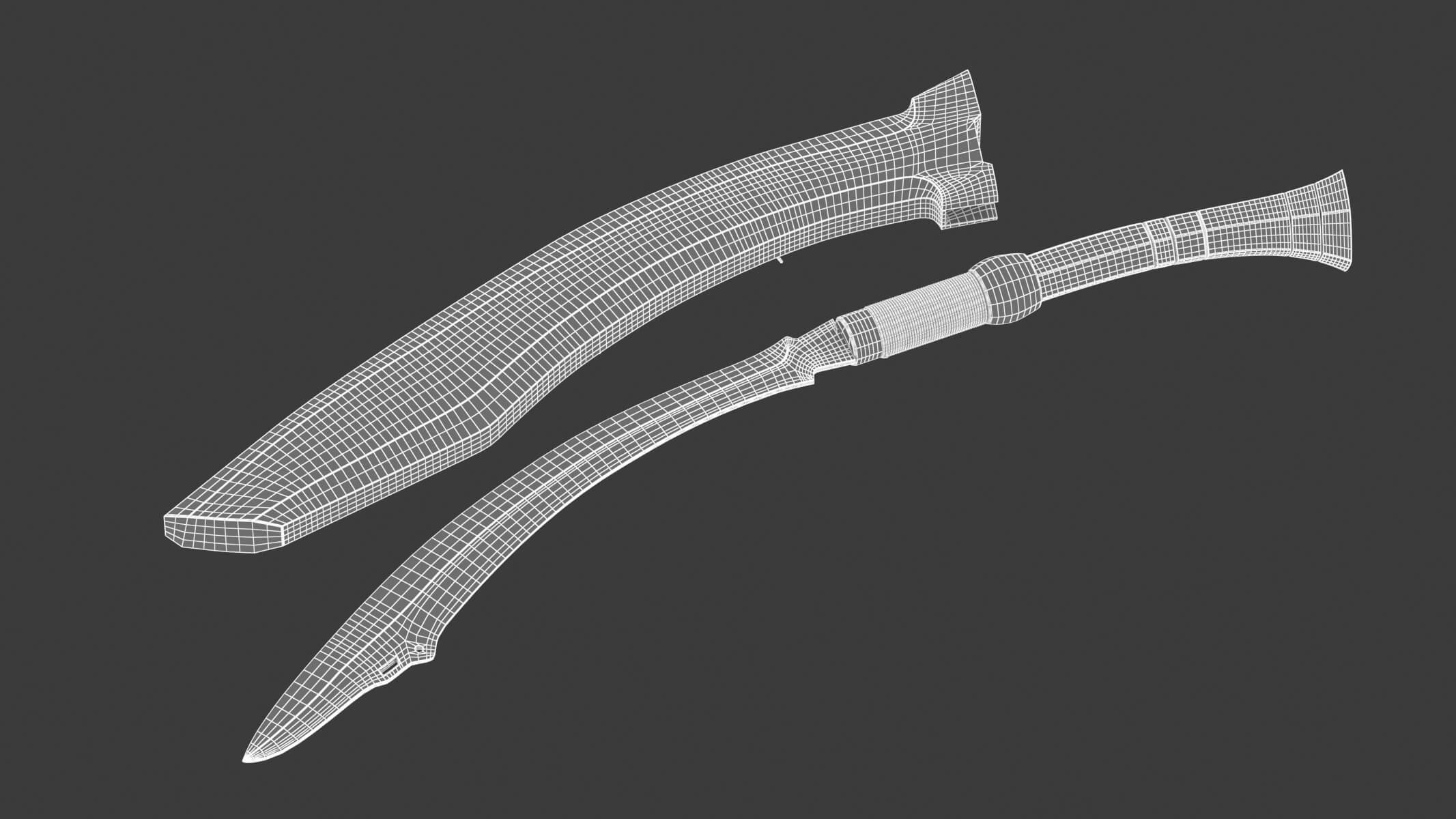 Panabas Sword - 3D Model by frezzy