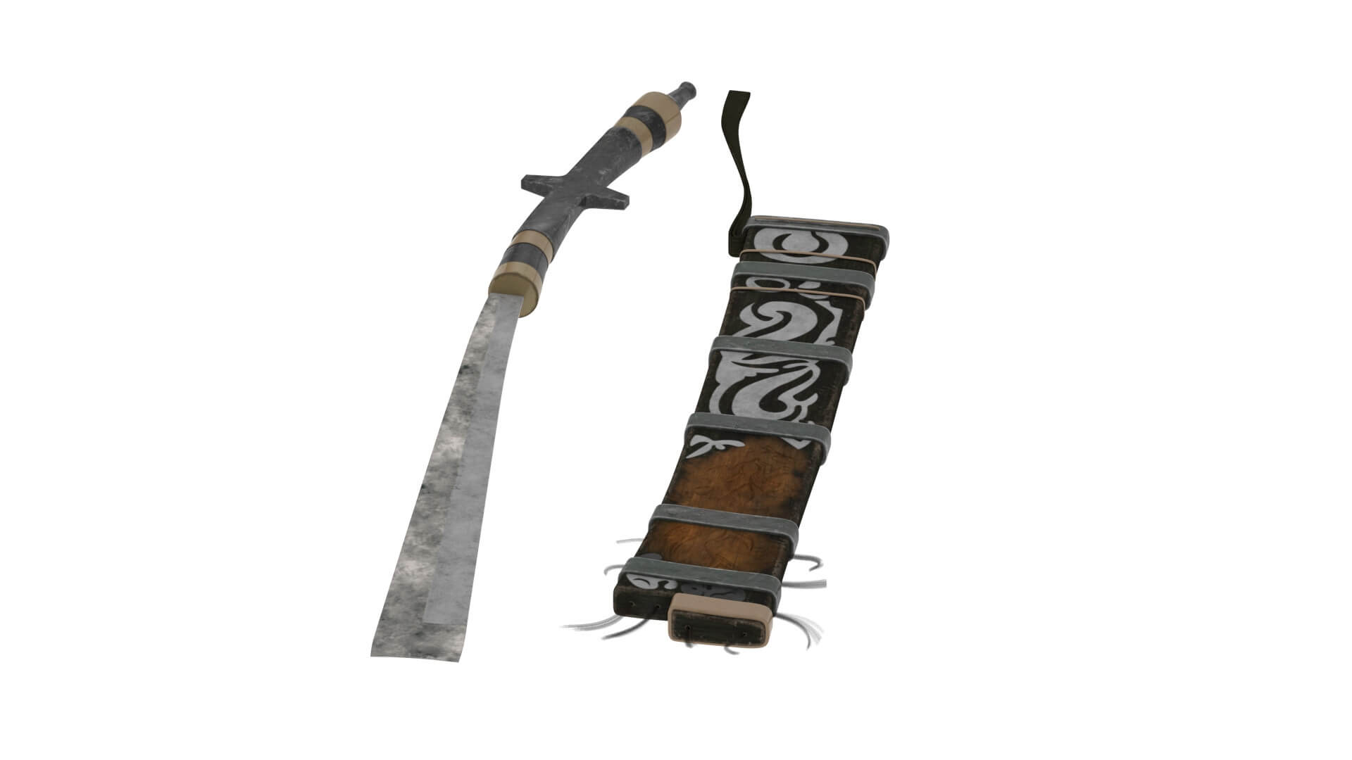 Pandat Sword - 3D Model by frezzy