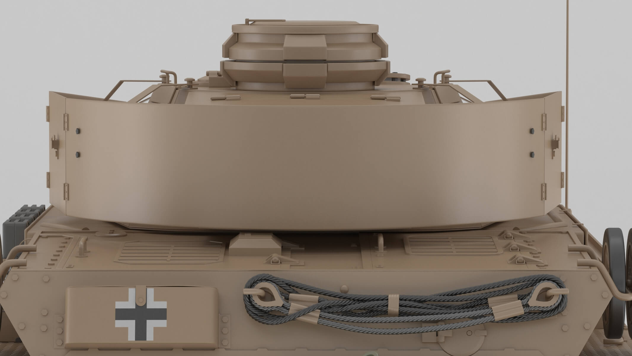 Panzer IV Medium Tank - 3D Model by frezzy