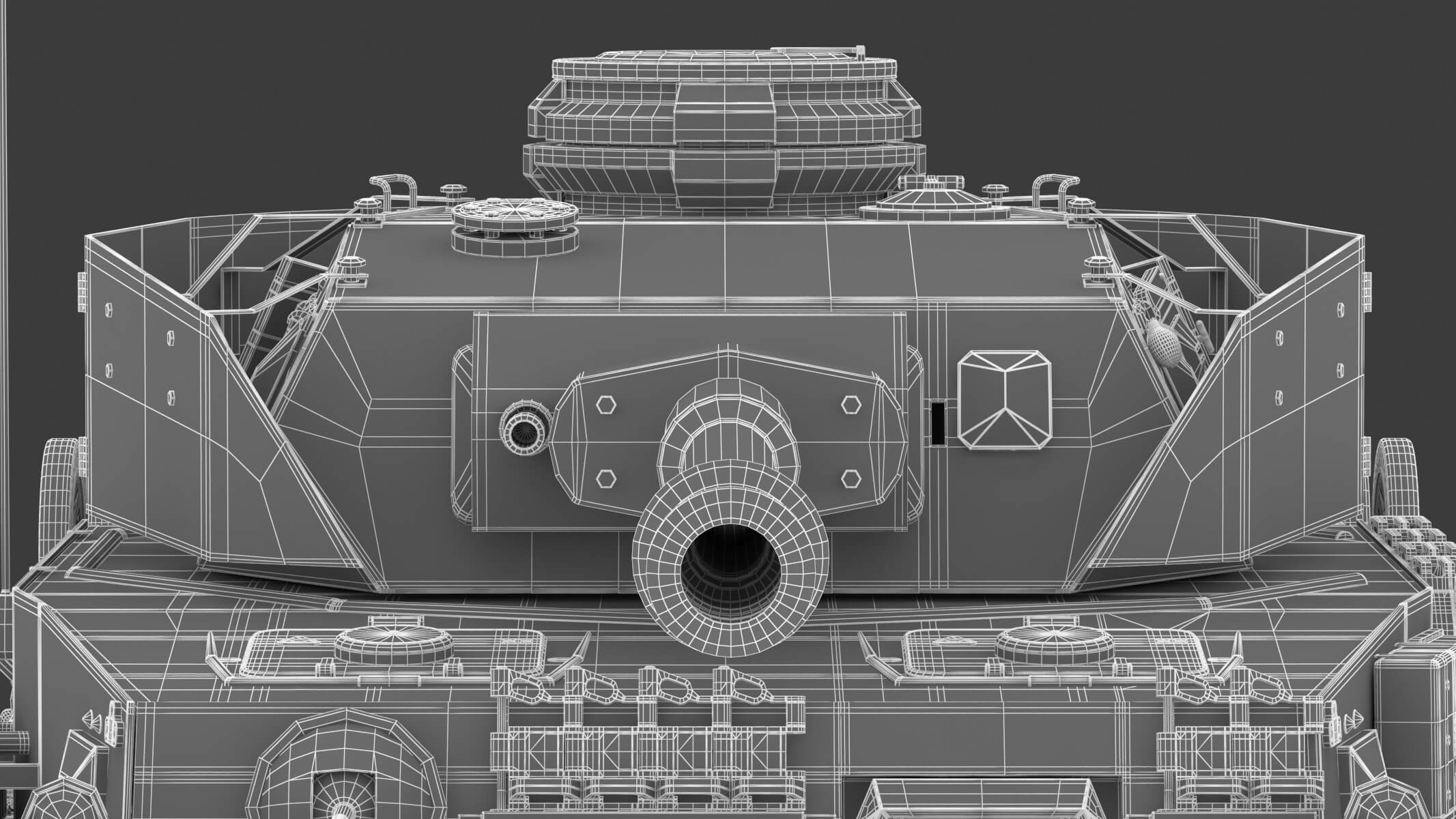 Panzer IV Medium Tank - 3D Model by frezzy
