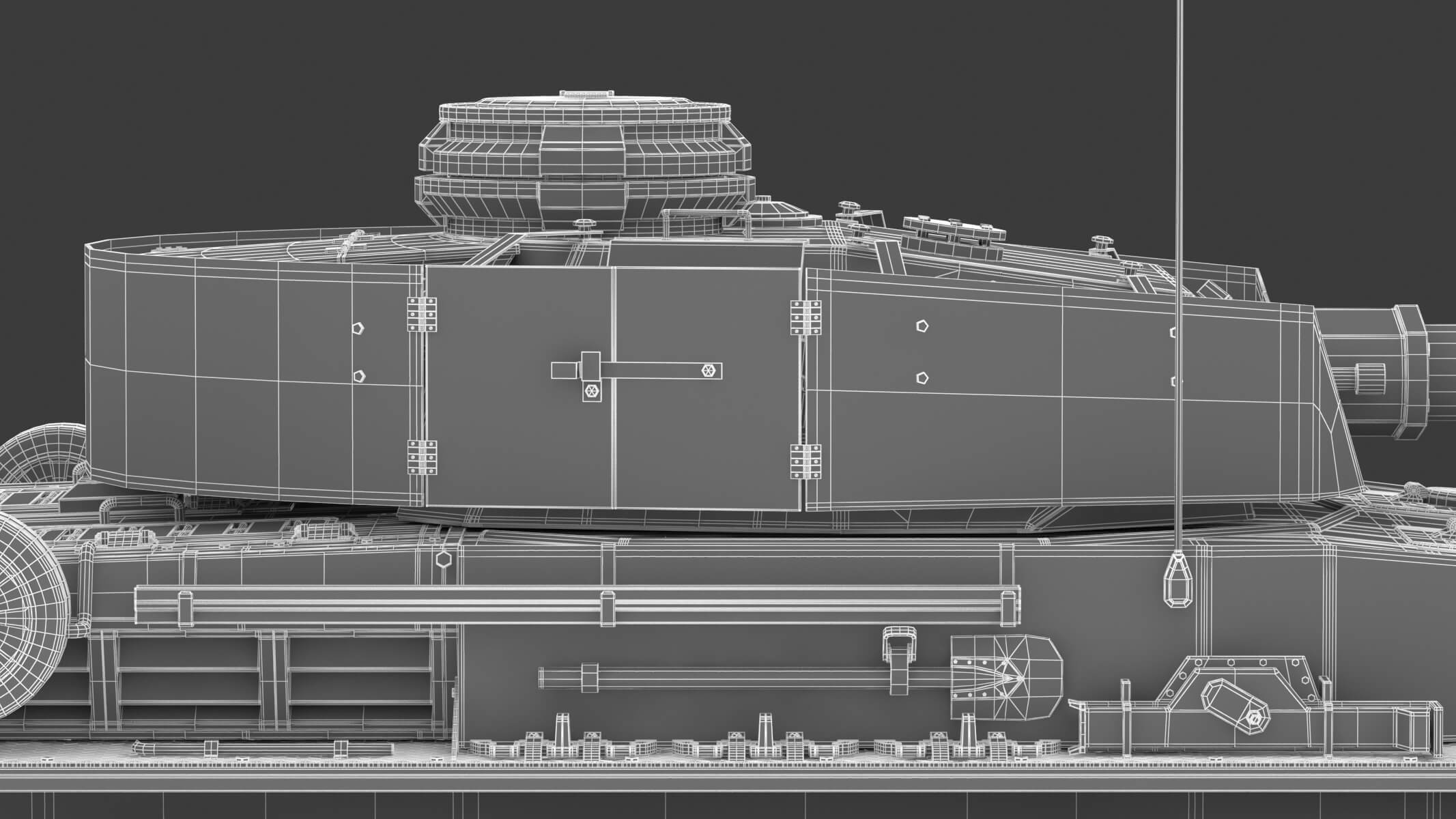 Panzer IV Medium Tank - 3D Model by frezzy