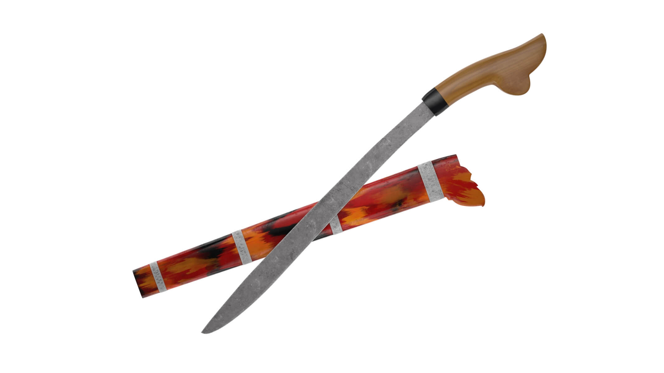 Parang Knife - 3D Model by frezzy