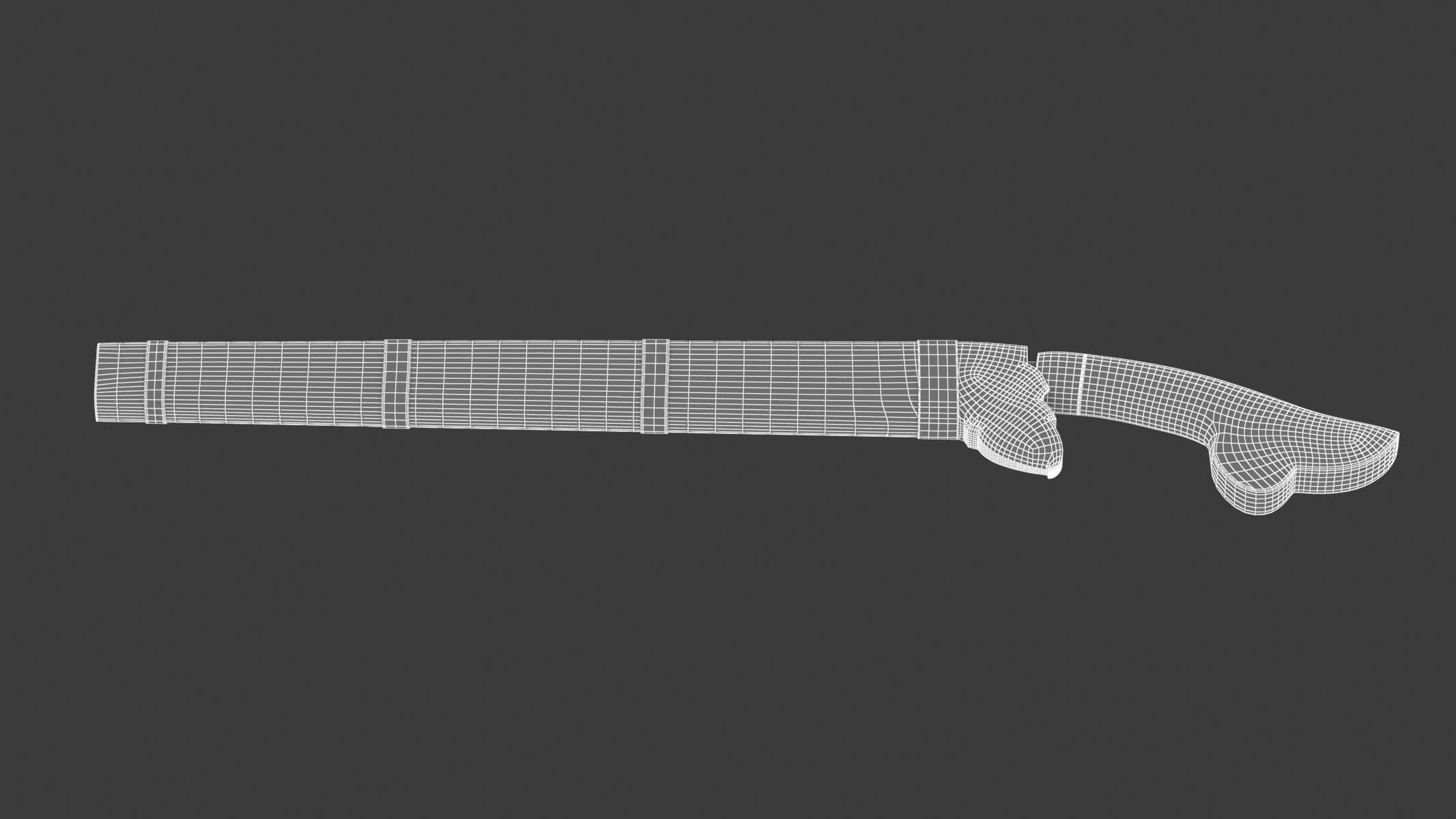Parang Knife - 3D Model by frezzy