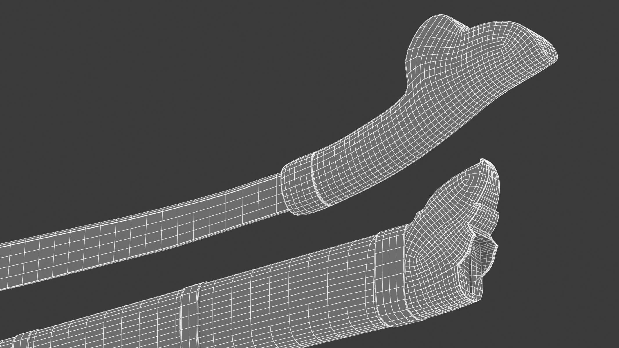 Parang Knife - 3D Model by frezzy