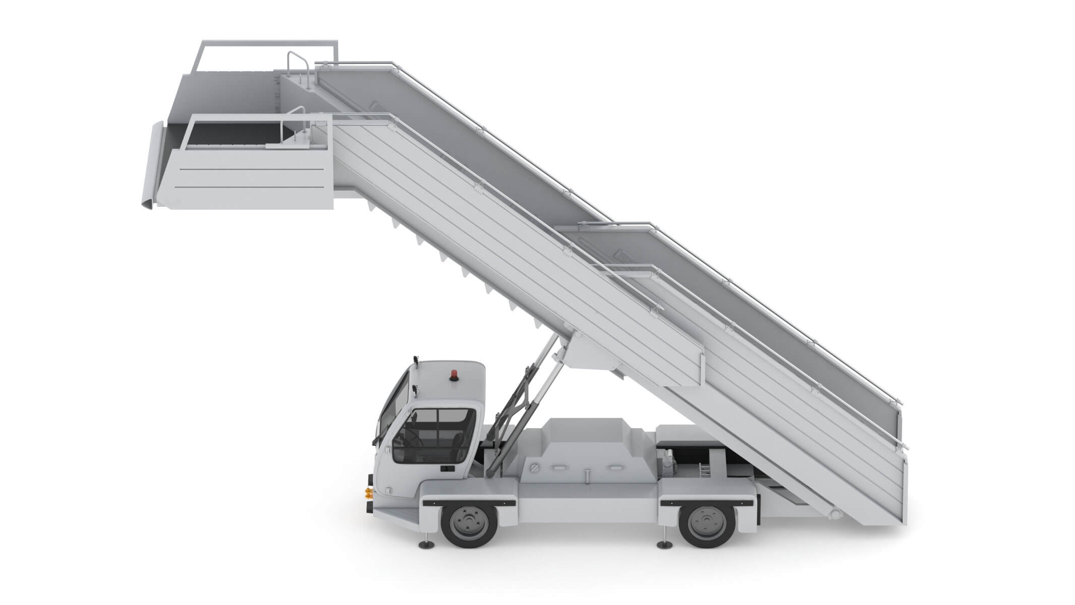 Passenger Steps Car - 3D Model by frezzy