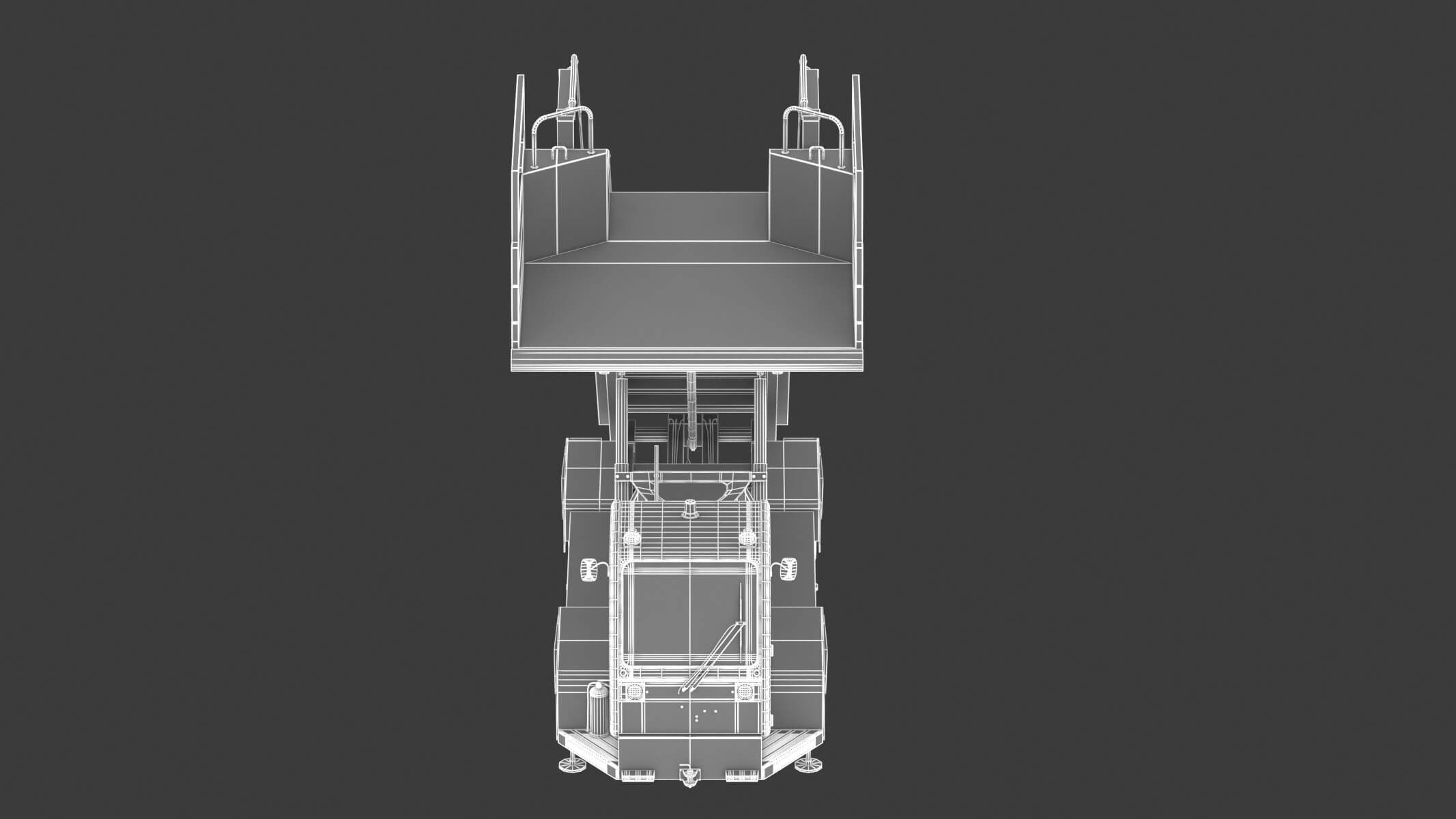 Passenger Steps Car - 3D Model by frezzy