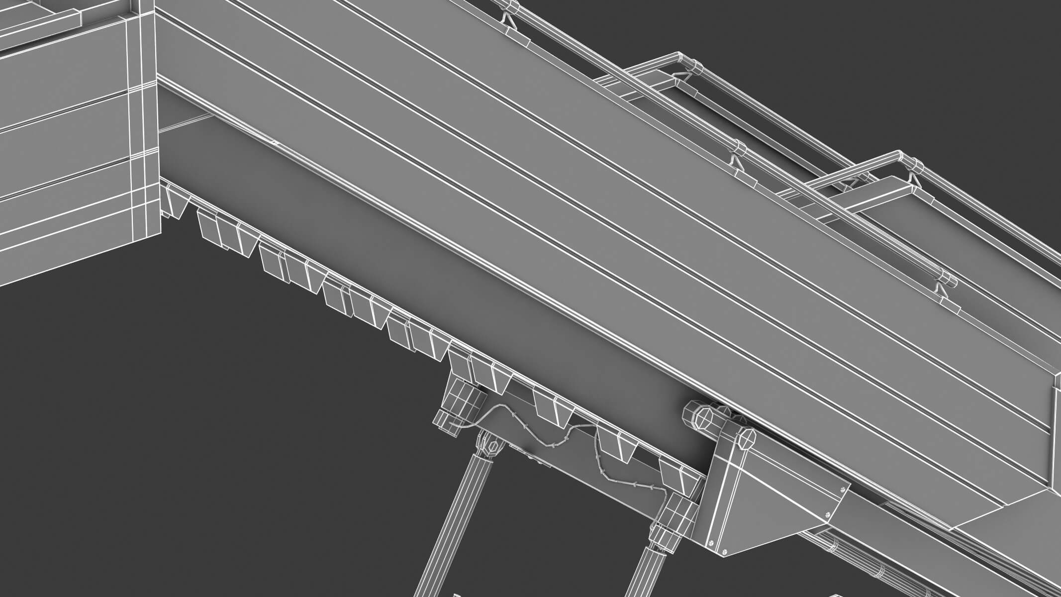 Passenger Steps Car - 3D Model by frezzy