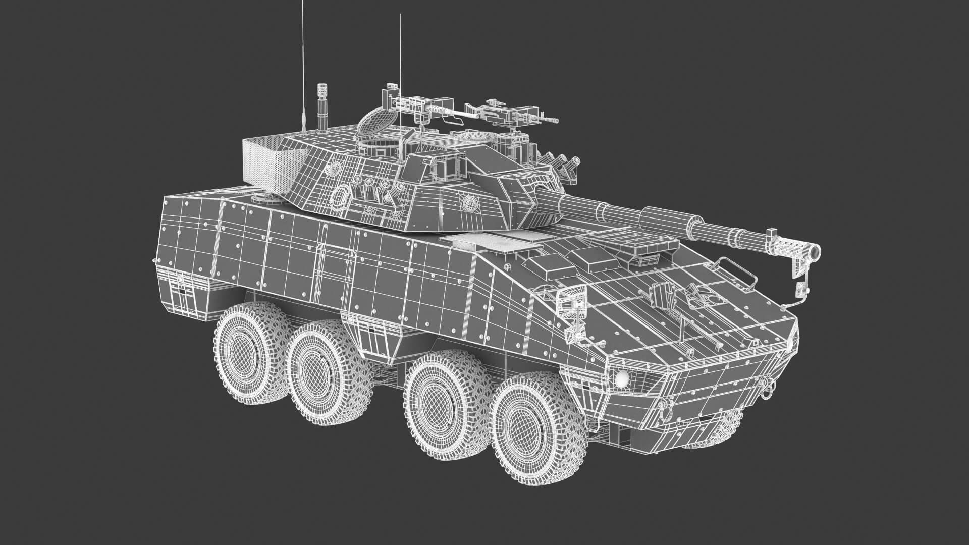 Patria AMV XP - 3D Model by frezzy