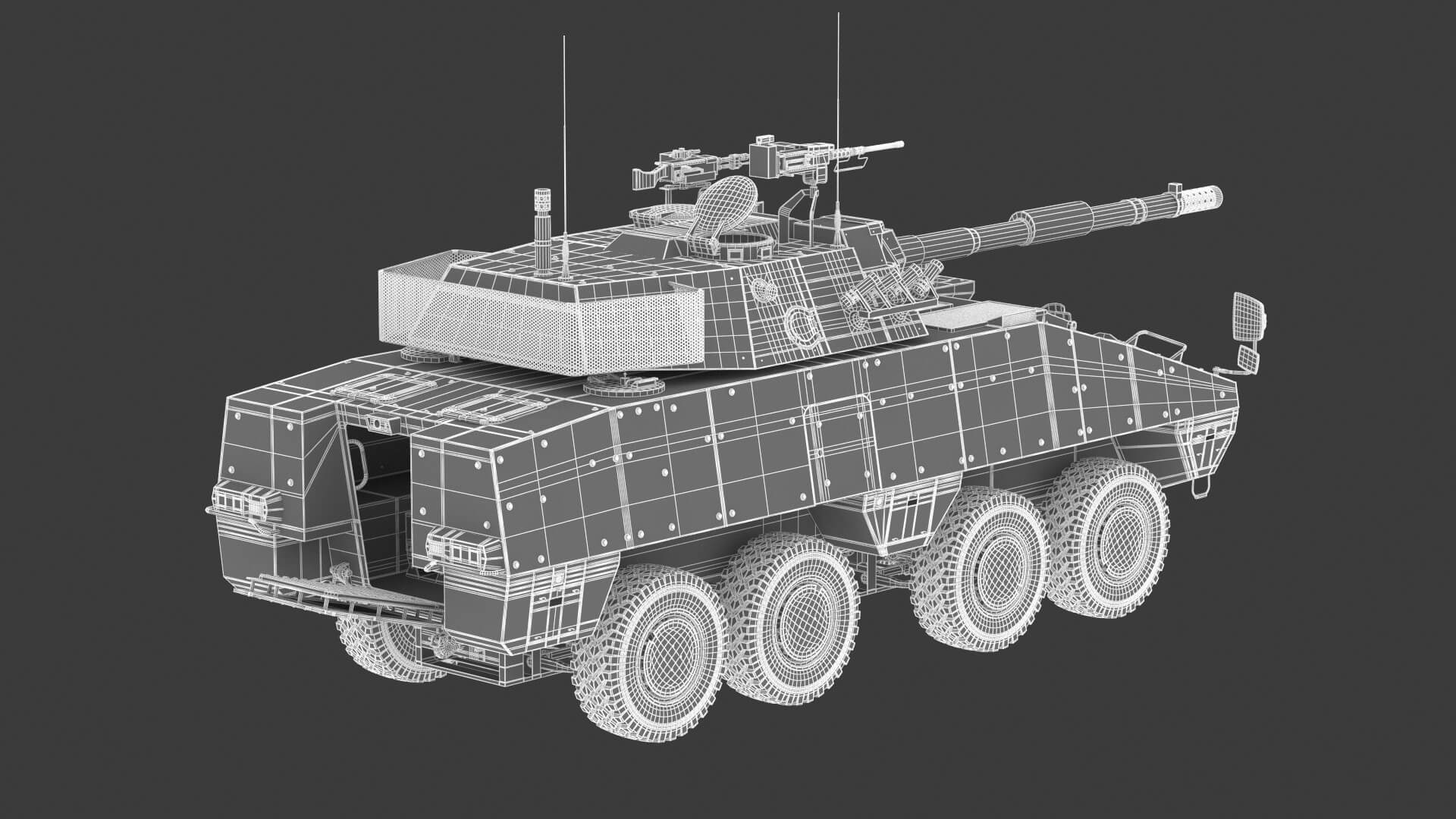 Patria AMV XP - 3D Model by frezzy