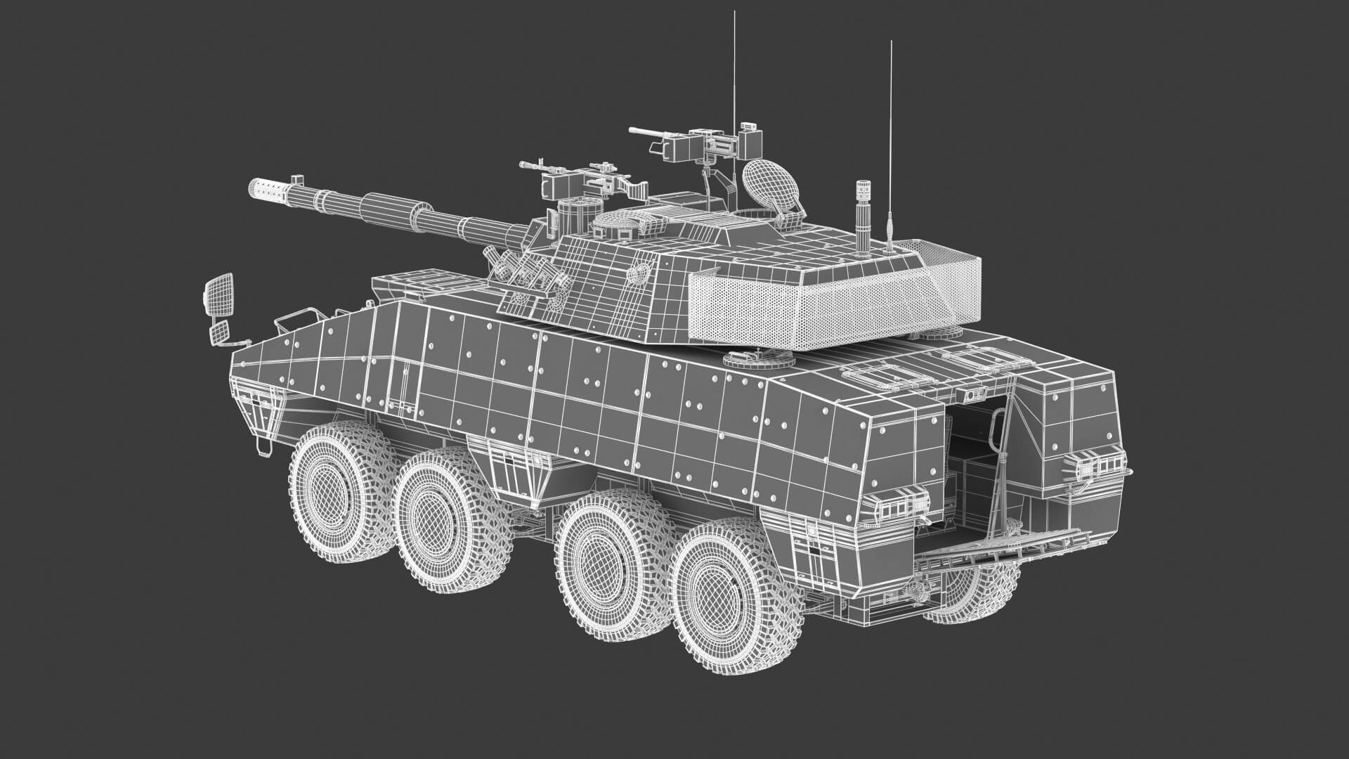 Patria AMV XP - 3D Model by frezzy