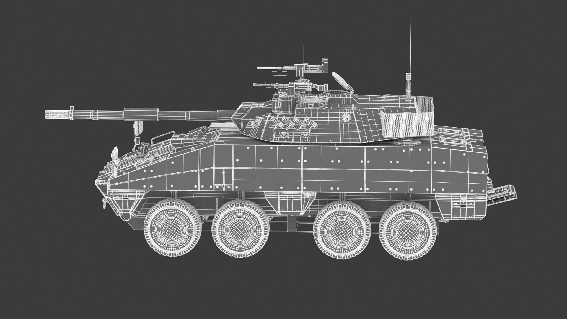 Patria AMV XP - 3D Model by frezzy