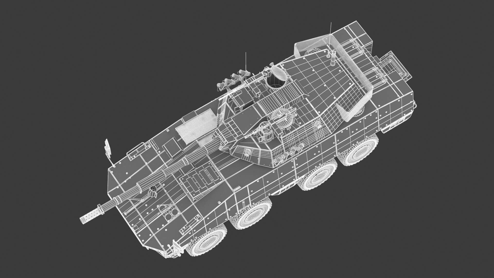 Patria AMV XP - 3D Model by frezzy