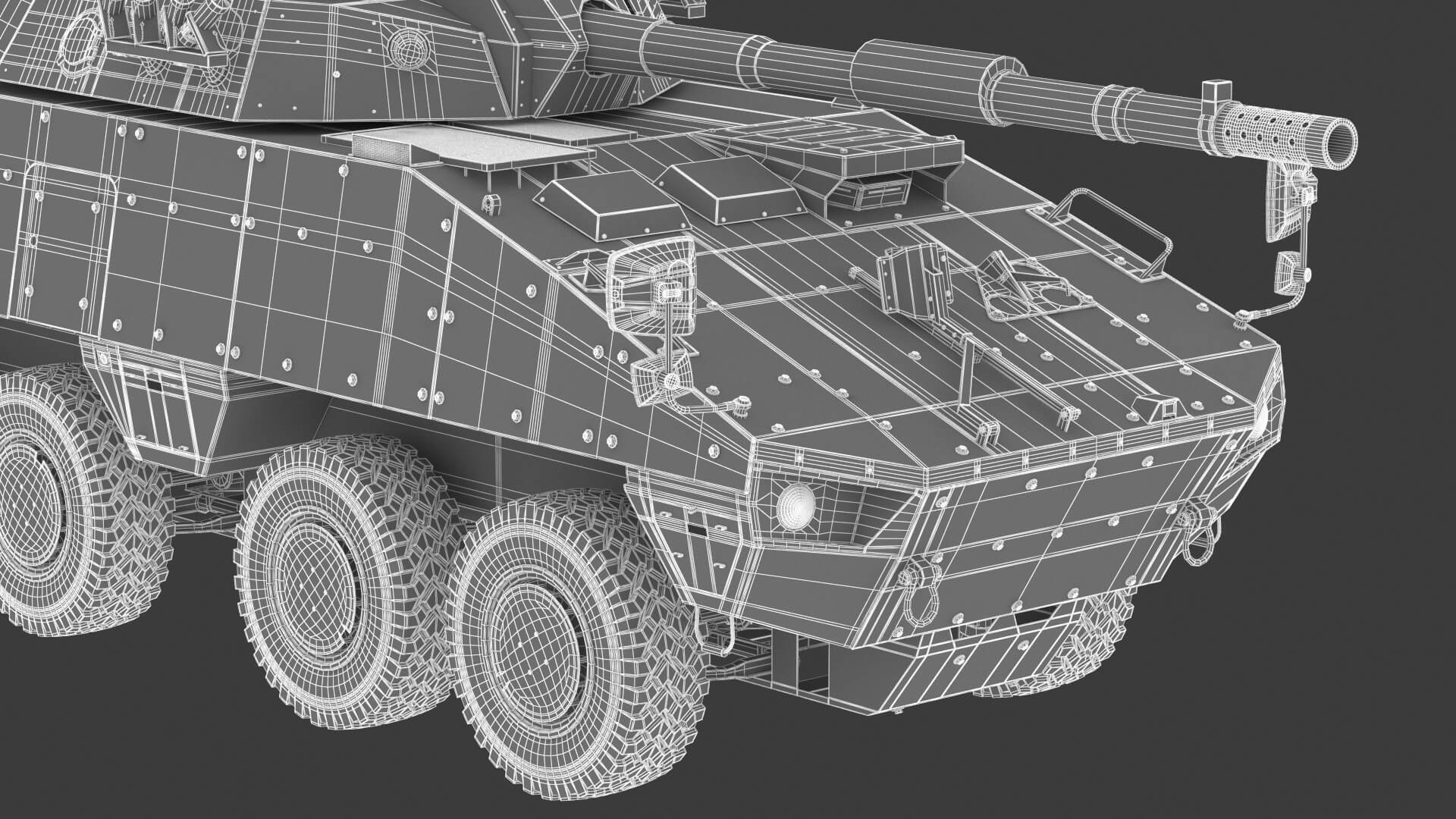 Patria AMV XP - 3D Model by frezzy