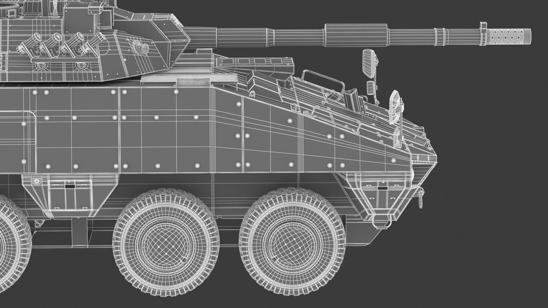 Patria AMV XP - 3D Model by frezzy
