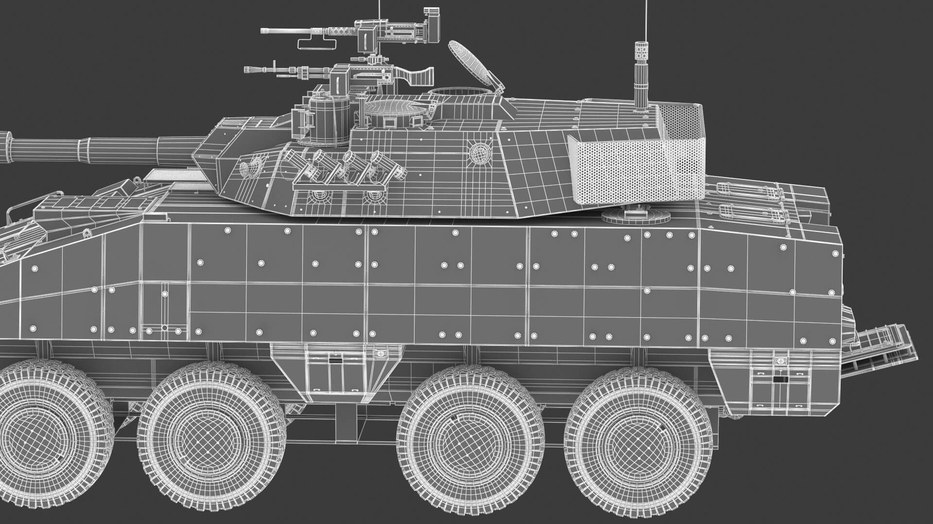 Patria AMV XP - 3D Model by frezzy