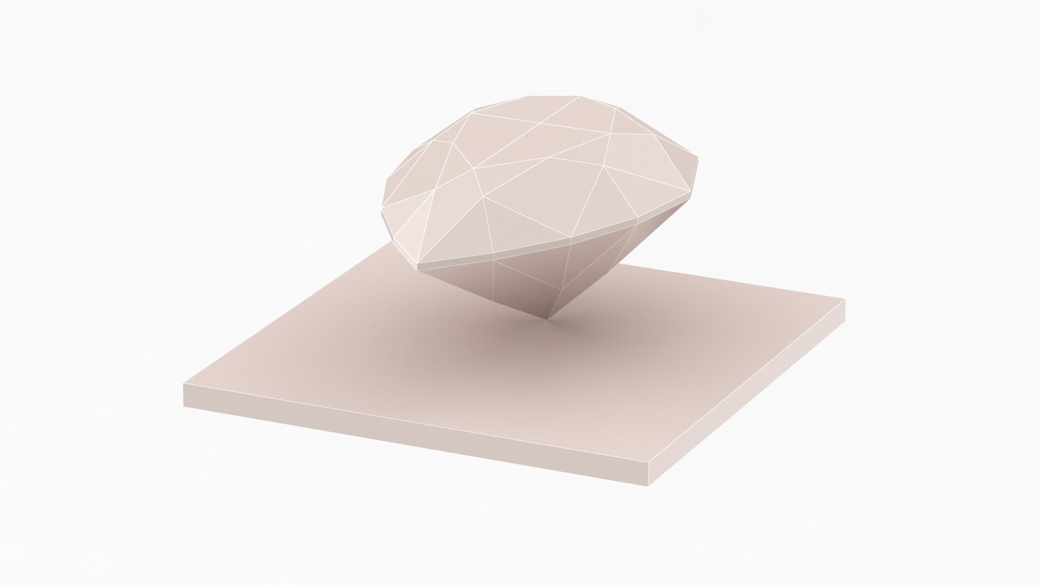 Pear Cut Diamond - 3D Model by frezzy