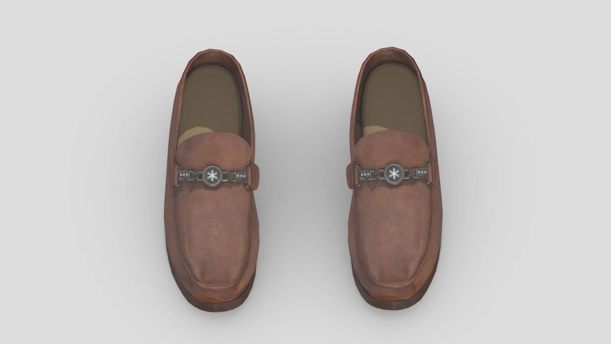 Penny Loafers Low Poly - 3D Model by frezzy
