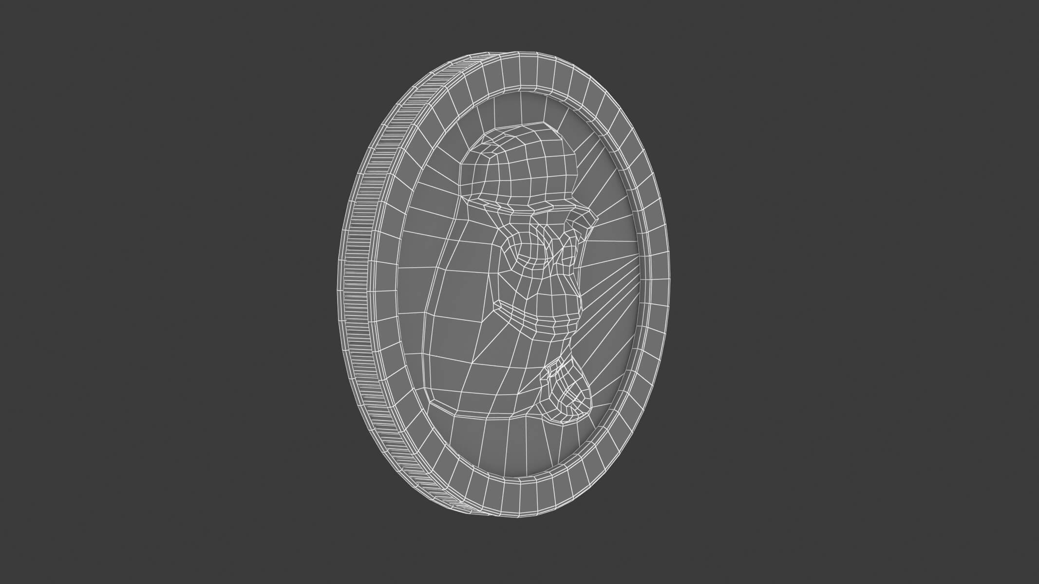 Pepe Coin Low Poly - 3D Model by frezzy