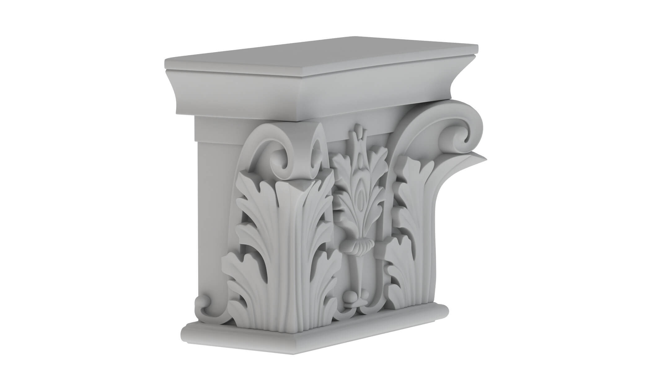 Pilaster 004 - 3D Model by frezzy