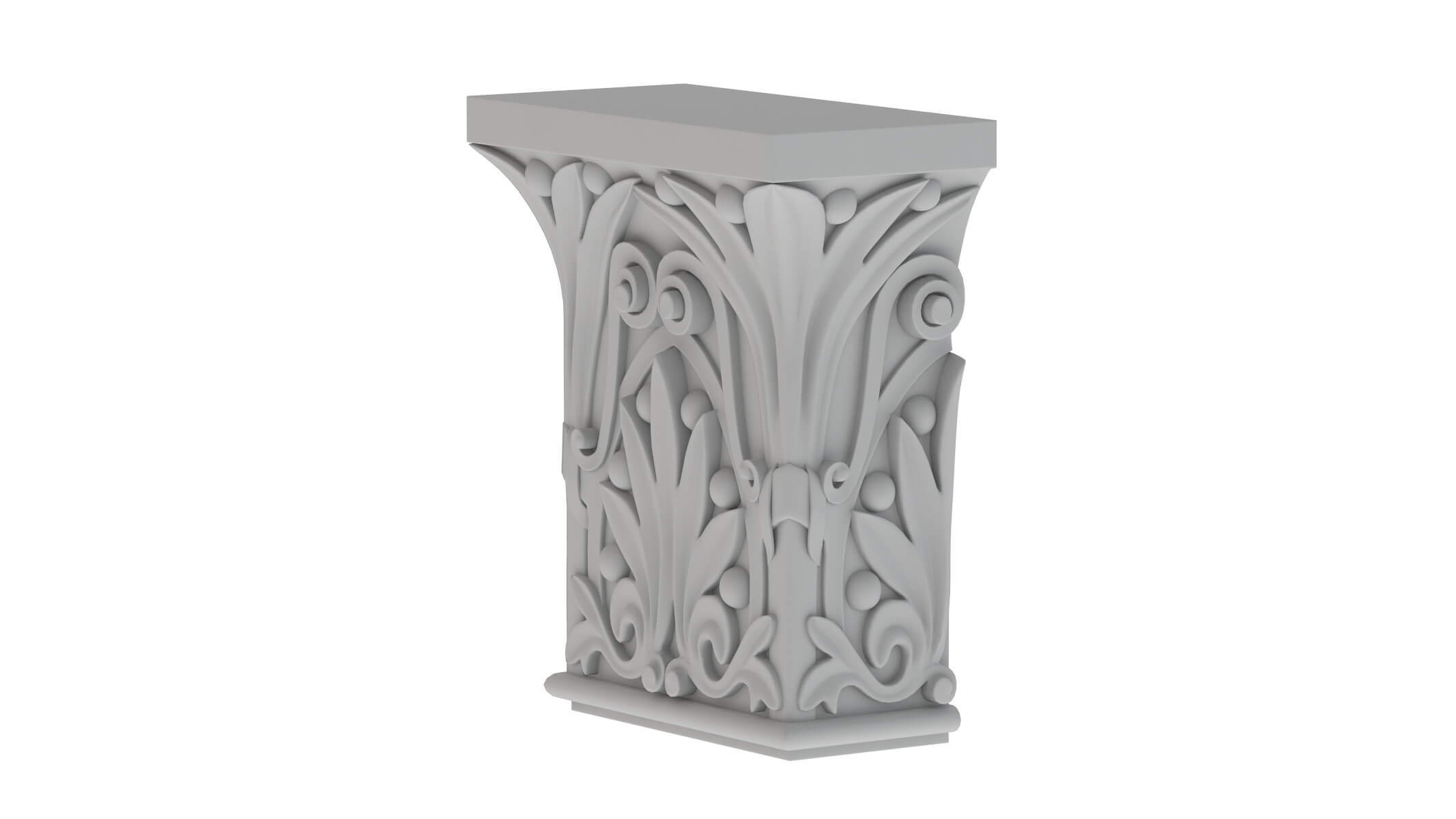 Pilaster 008 - 3D Model by frezzy