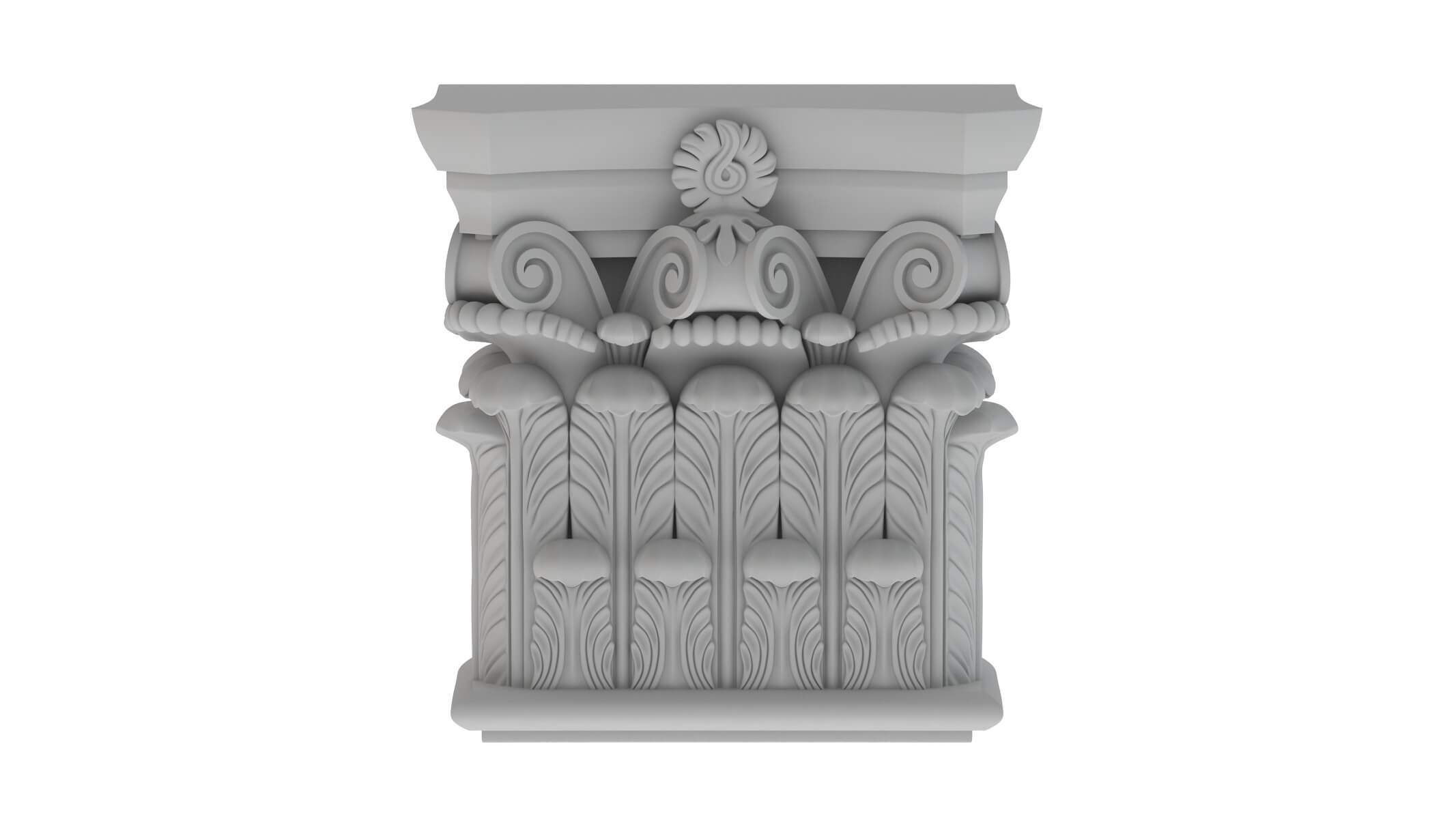 Pilaster 010 - 3D Model by frezzy