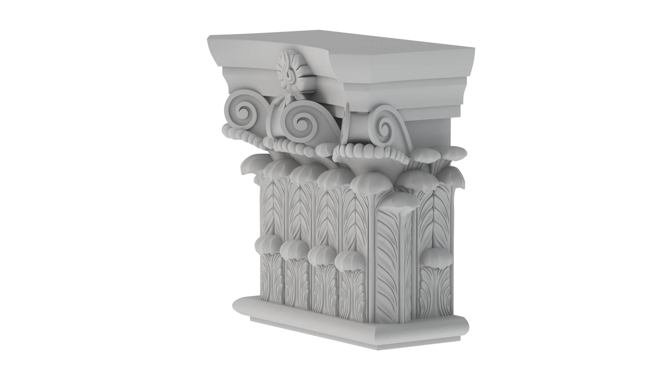 Pilaster 010 - 3D Model by frezzy