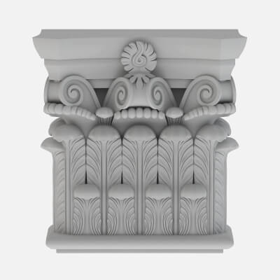 Pilaster 010 - 3D Model by frezzy