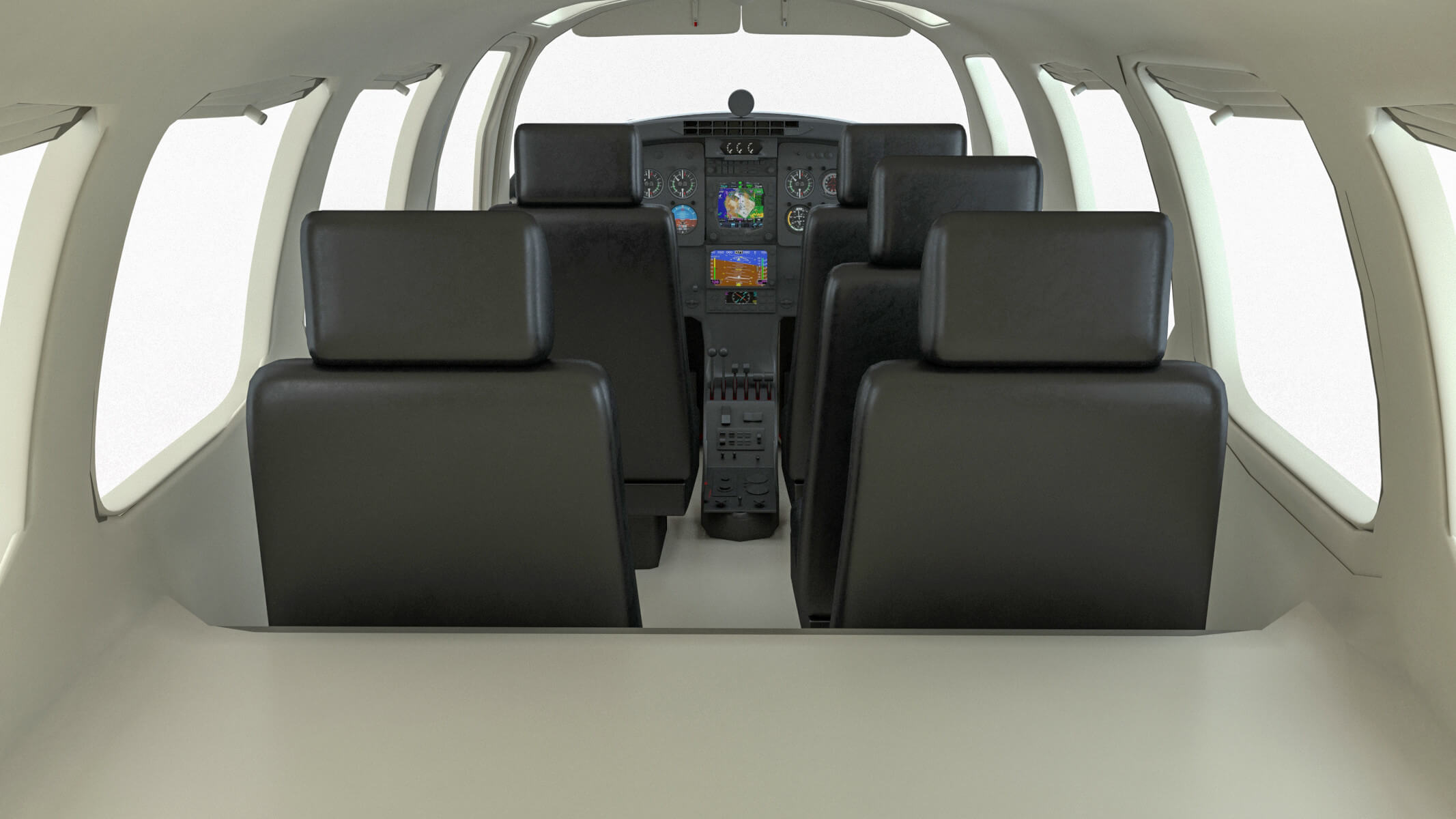 Piper Aerostar - 3D Model by frezzy