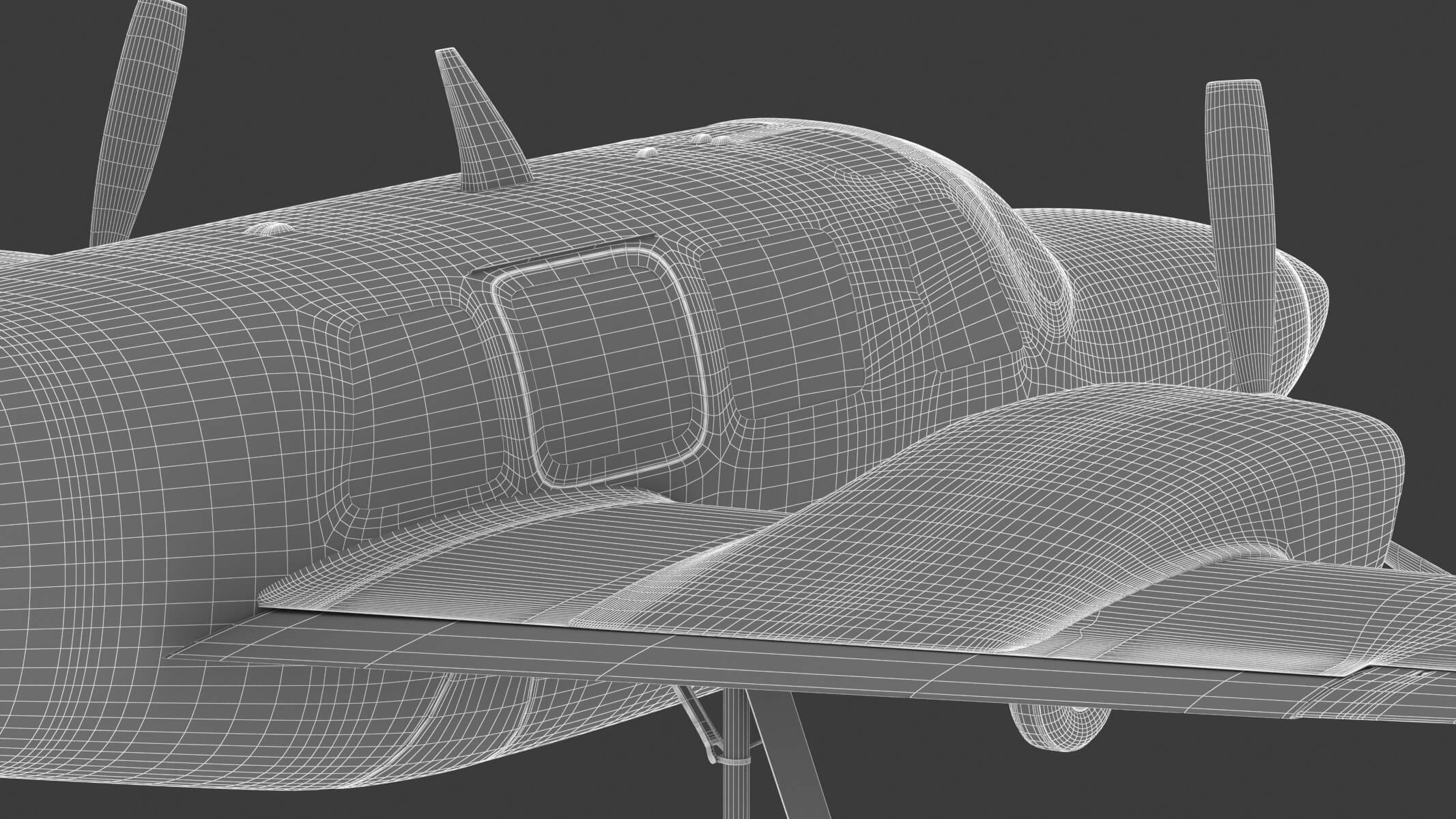 Piper Aerostar - 3D Model by frezzy